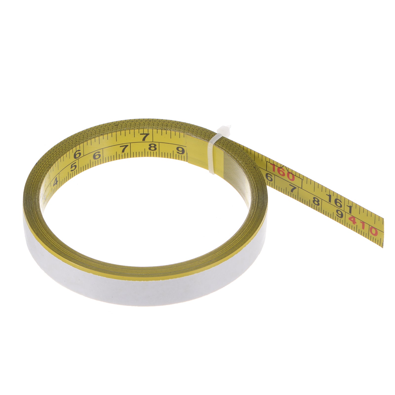 Adhesive Tape Measure 160 Inch/4M Left to Right Read Steel Sticky Ruler ...