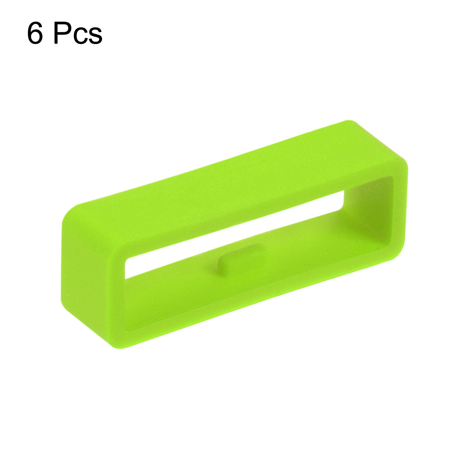 6pcs Watch Strap Loop Fastener Rings 26mm Rubber Watch Holder Keeper ...