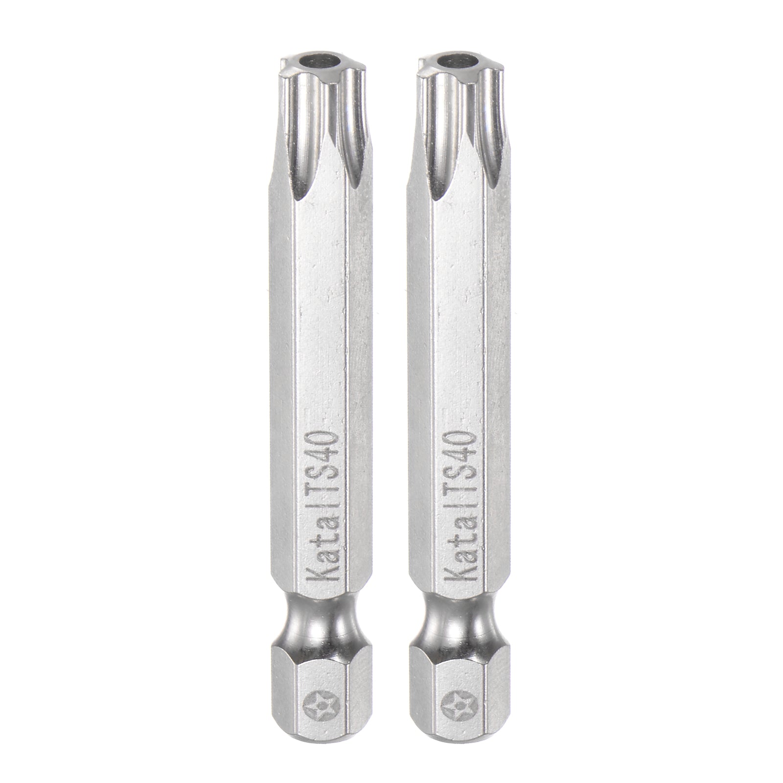 5pcs T40 Magnetic Security Star 5 Point Screwdriver Bit 1/4" Hex Shank ...