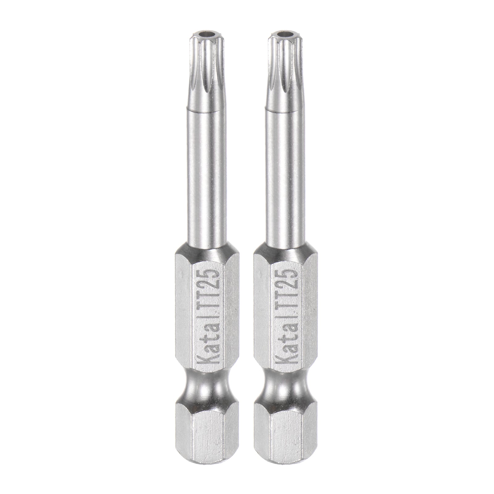 2pcs TT25 Magnetic Security Star 7 Point Screwdriver Bit 1/4" Hex Shank ...