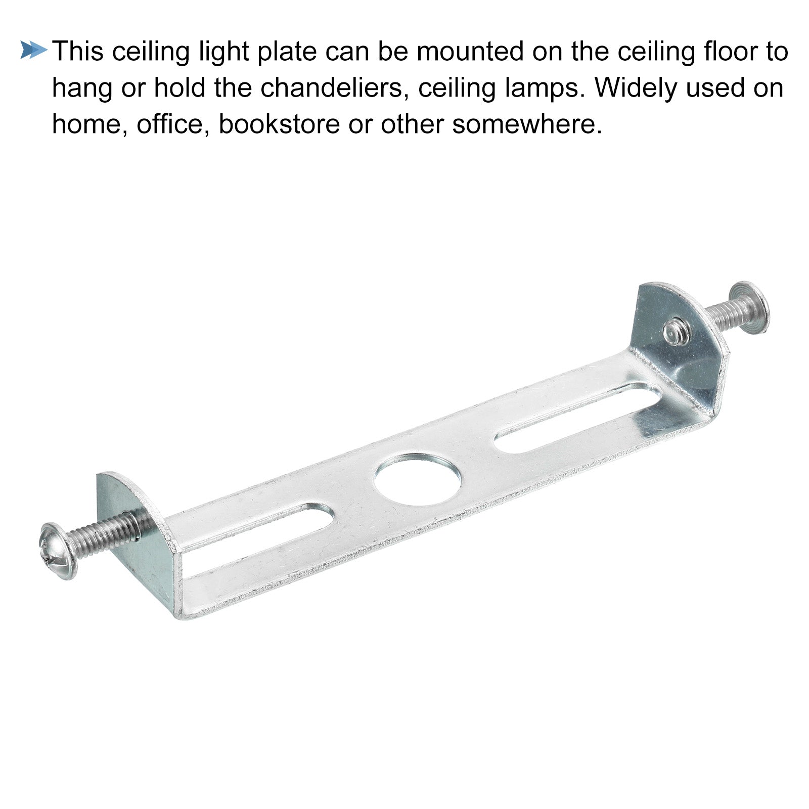 Ceiling Light Plate 80x18x16mm Lighting Fixture Mounting Bracket for ...