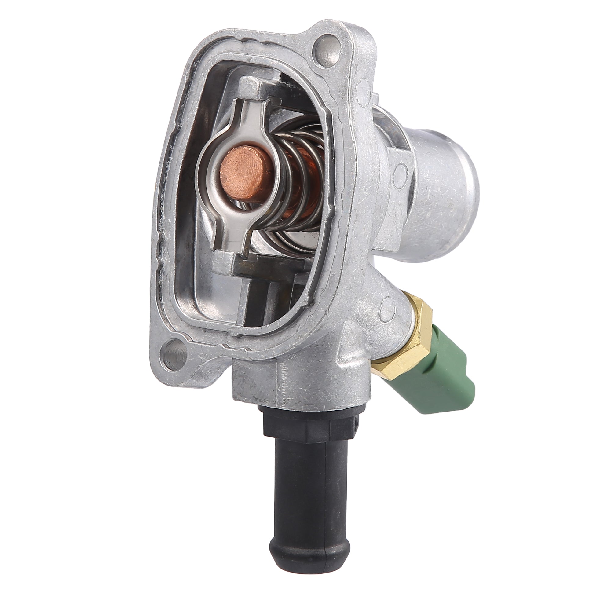 Engine Coolant Thermostat Housing Assembly for Fiat 500 2007-2009 ...