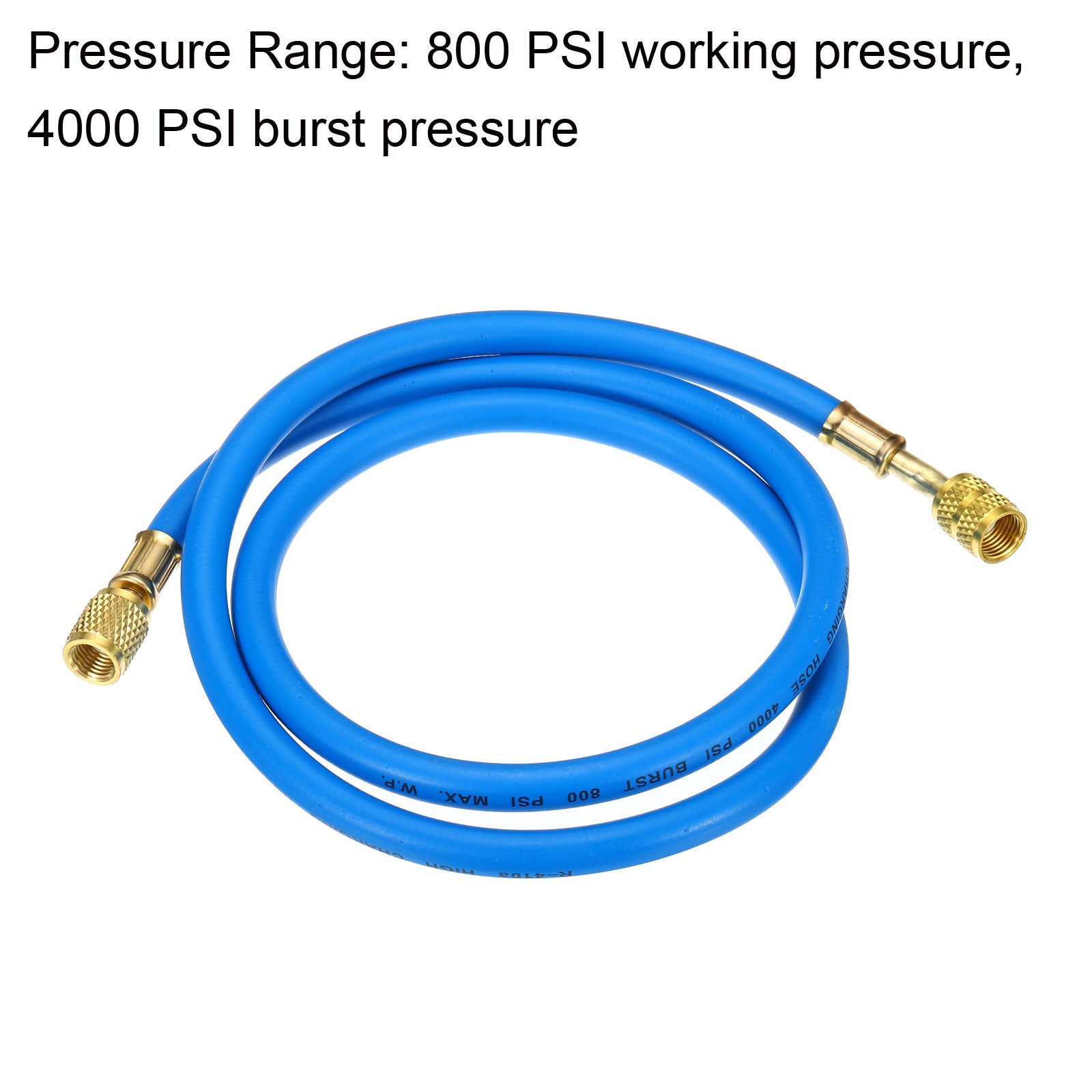 SAE to SAE Refrigerant Charging Hose, PSI HVAC Hose for Air Conditioner ...