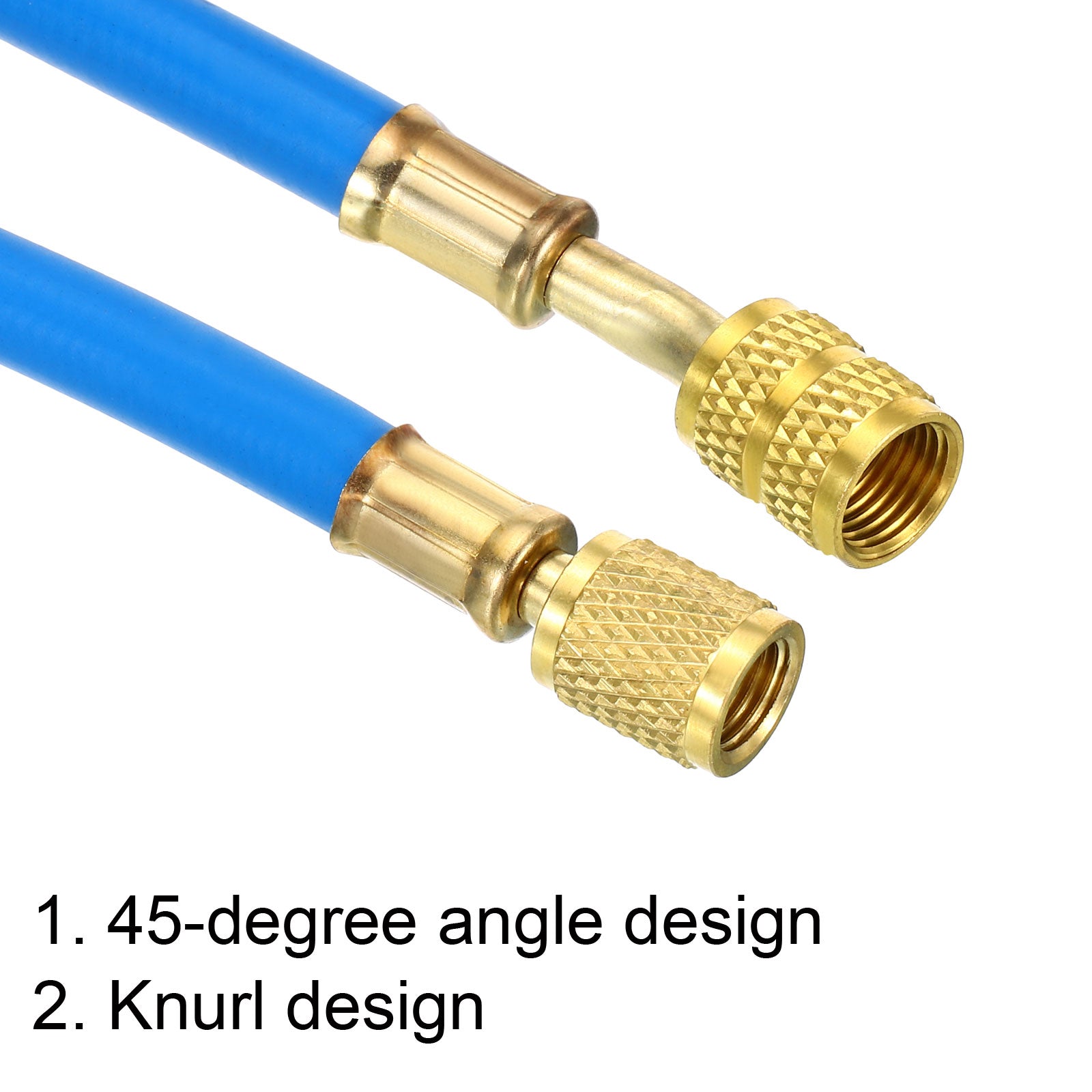 SAE to SAE Refrigerant Charging Hose, PSI HVAC Hose for Air Conditioner ...