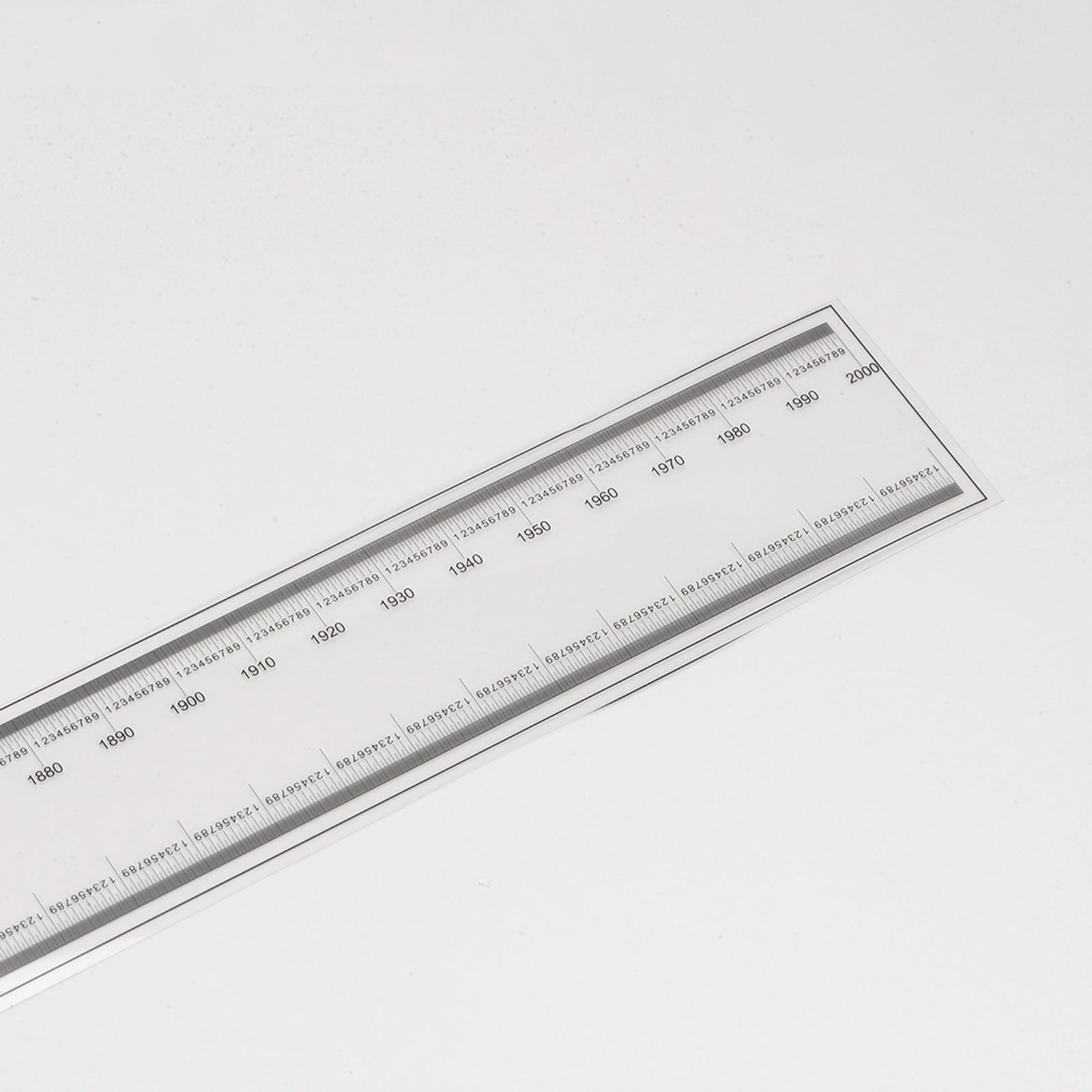 Film Ruler 200cm 0.1mm Scale PET with R Angle Width Lines Flexible ...