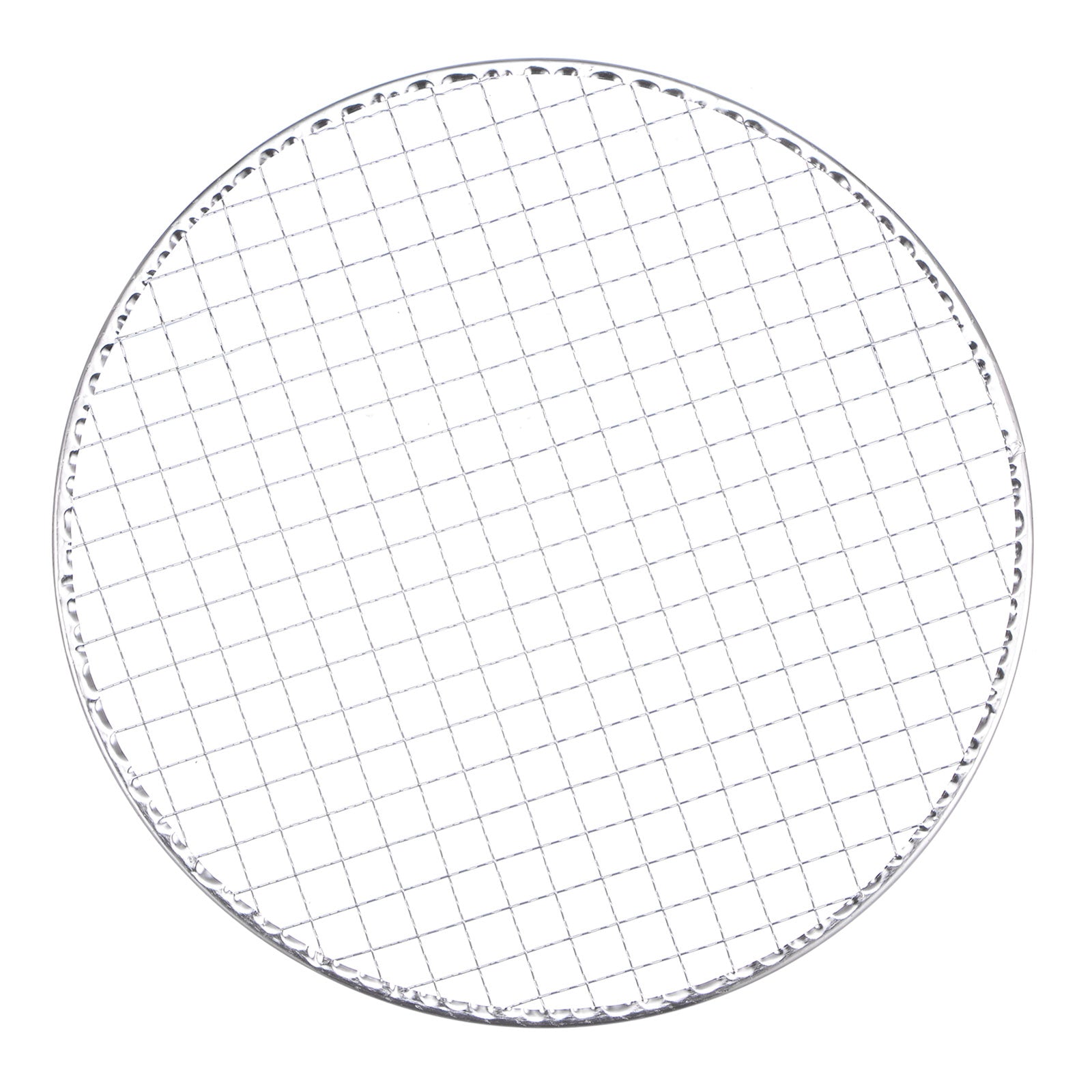5pcs Round BBQ Grill Net 11" Dia Galvanized Iron Barbecue Mesh Mat ...