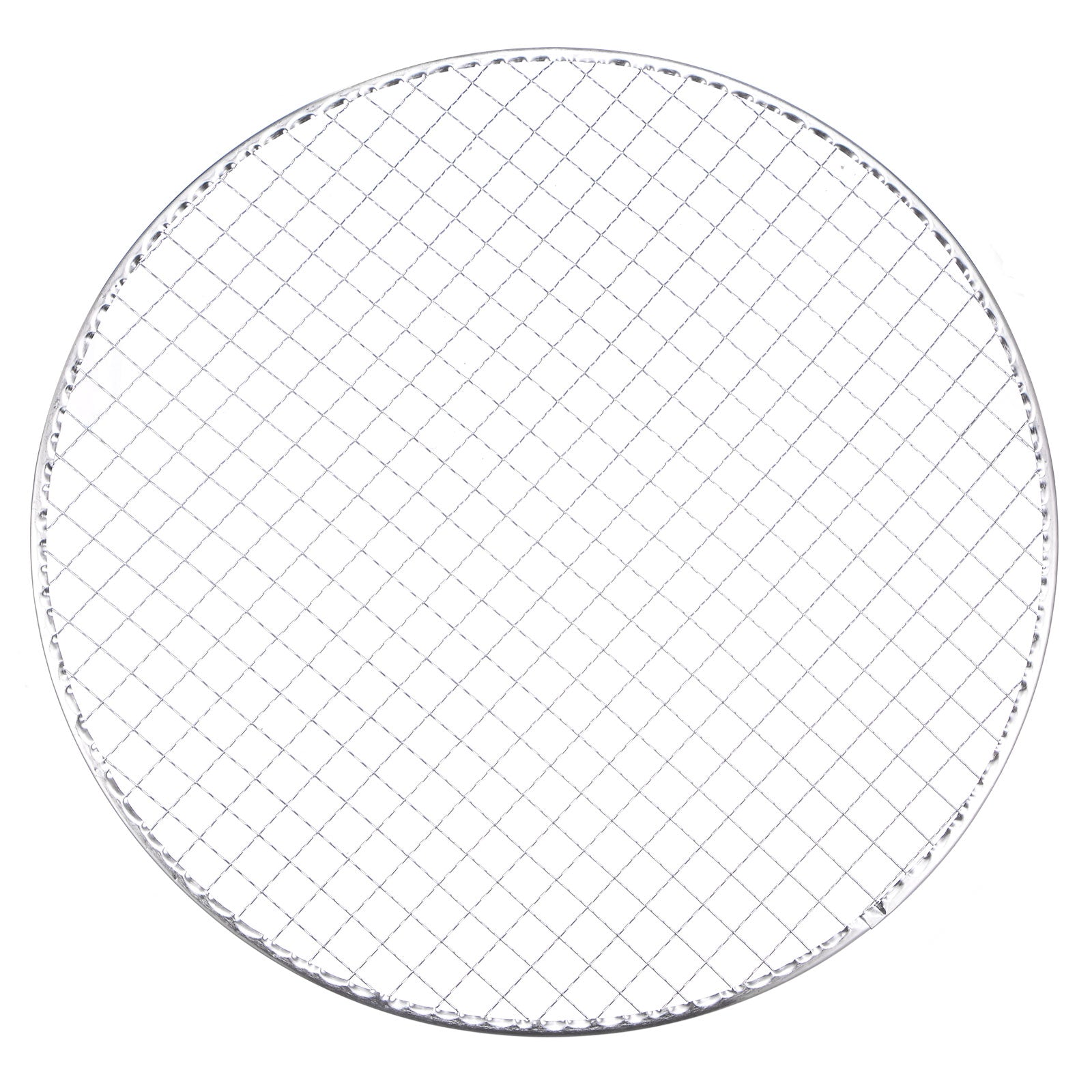 5pcs Round BBQ Grill Net 13" Dia Galvanized Iron Barbecue Mesh Mat ...