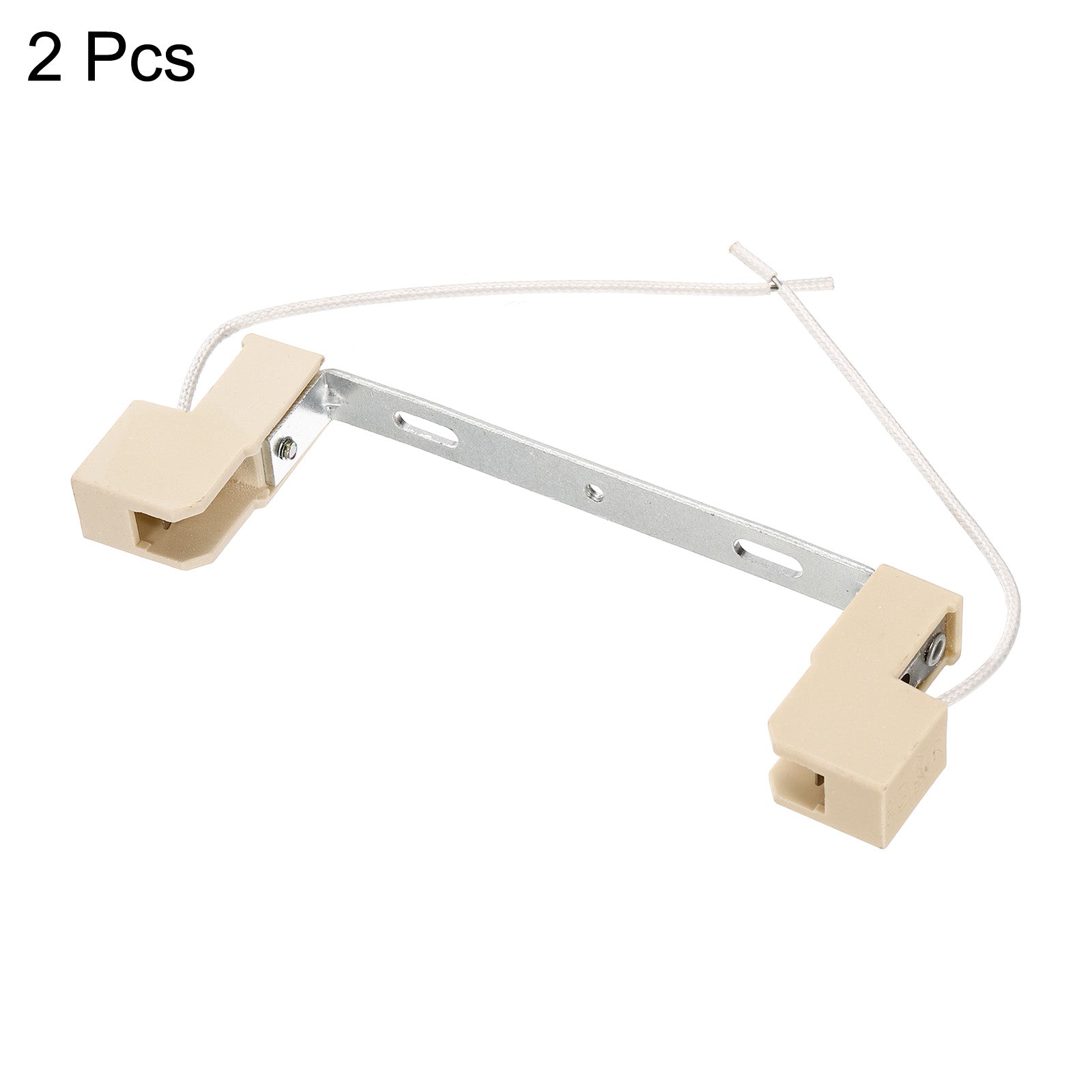 135mm R7S Socket, 2 Pack Ceramic Lamp Holder Halogen Socket Bulb Base ...