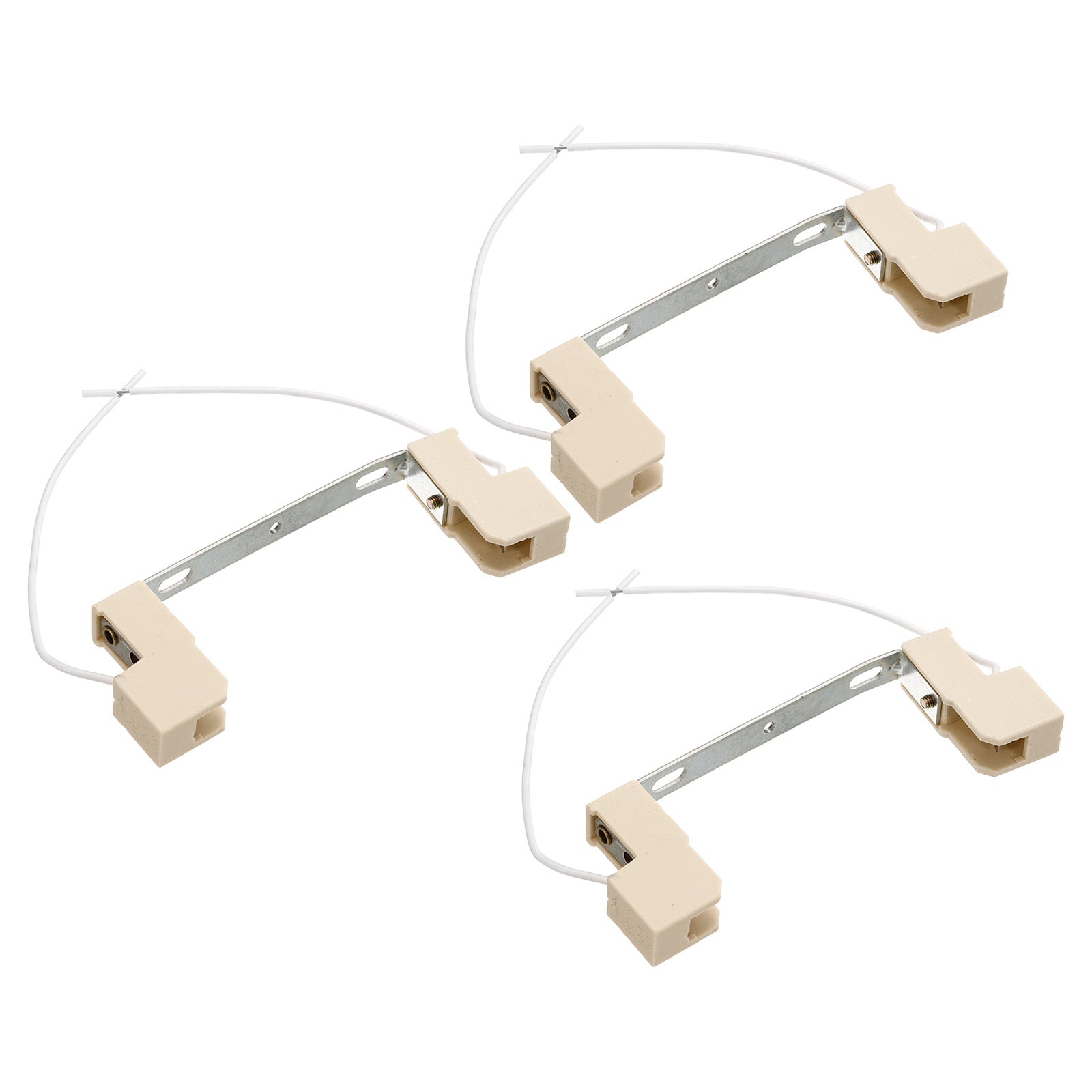 115mm R7S Socket, 3 Pack Ceramic Lamp Holder Halogen Socket Bulb Base ...