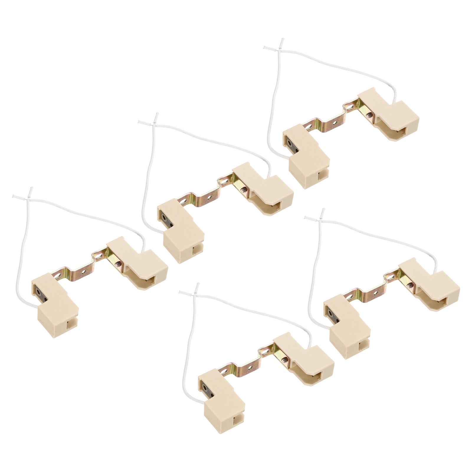 78mm R7S Socket, 5 Pack Ceramic Lamp Holder Halogen Socket Bulb Base ...