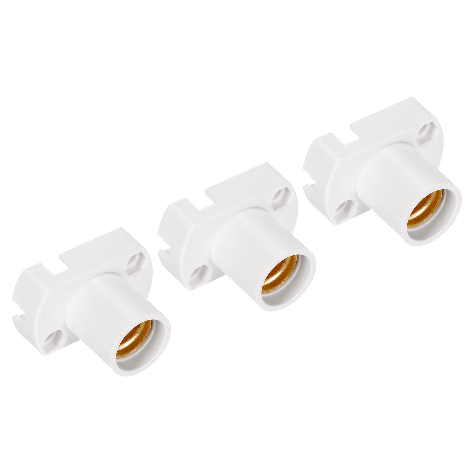 Screw-In E12 Mini Bulb Holder, 3 Pack Light Beads Lamp Bases Socket ...