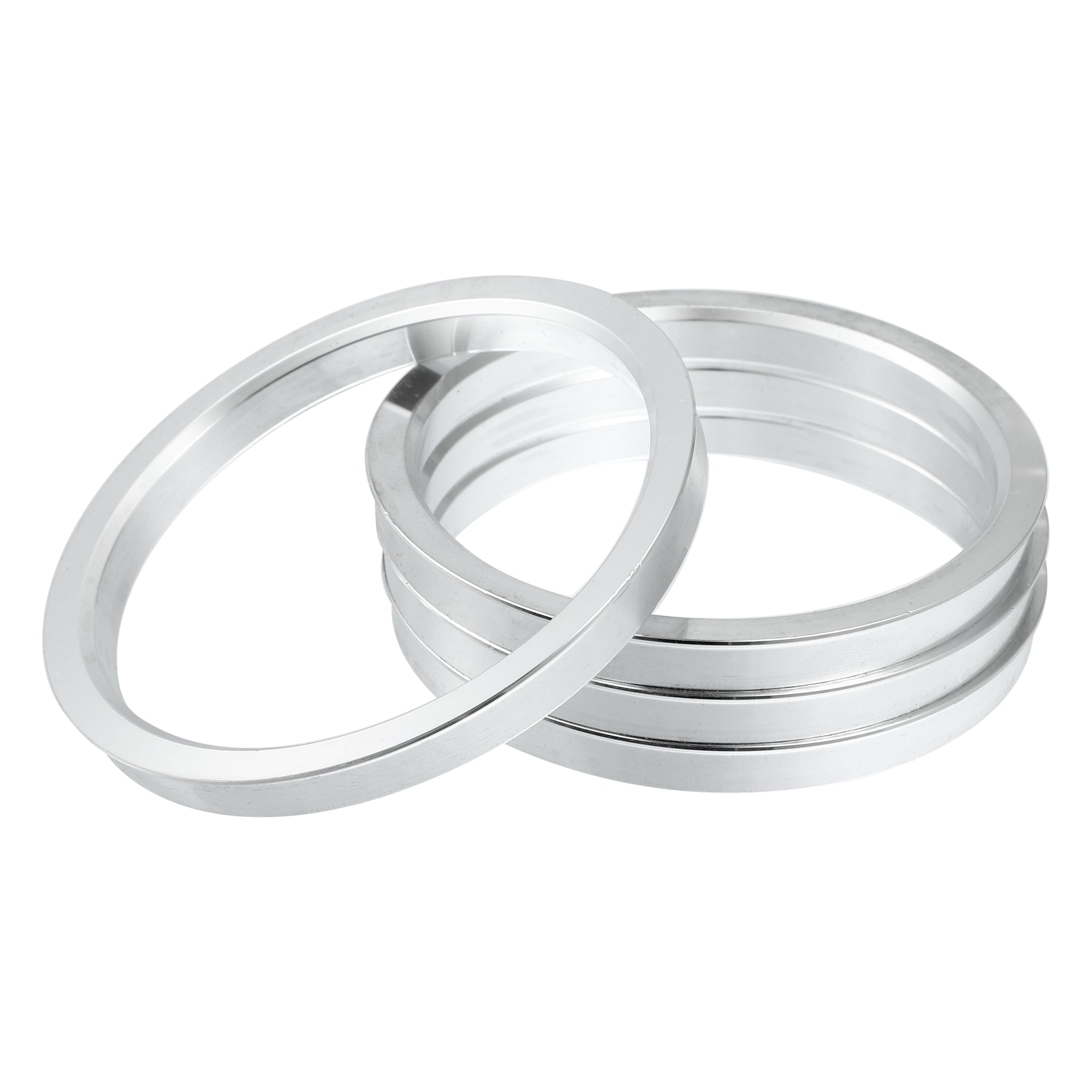 4pcs Aluminium Alloy Car Hub Centric Rings Wheel Bore Center Spacer ...