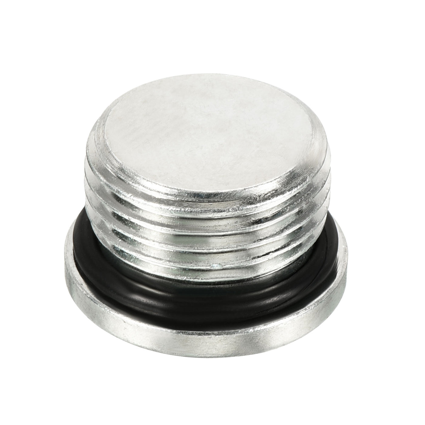 7/8-14UNF Hex Head Pipe Fitting Plug, 2 Pack Male Thread 45# Steel Plug ...