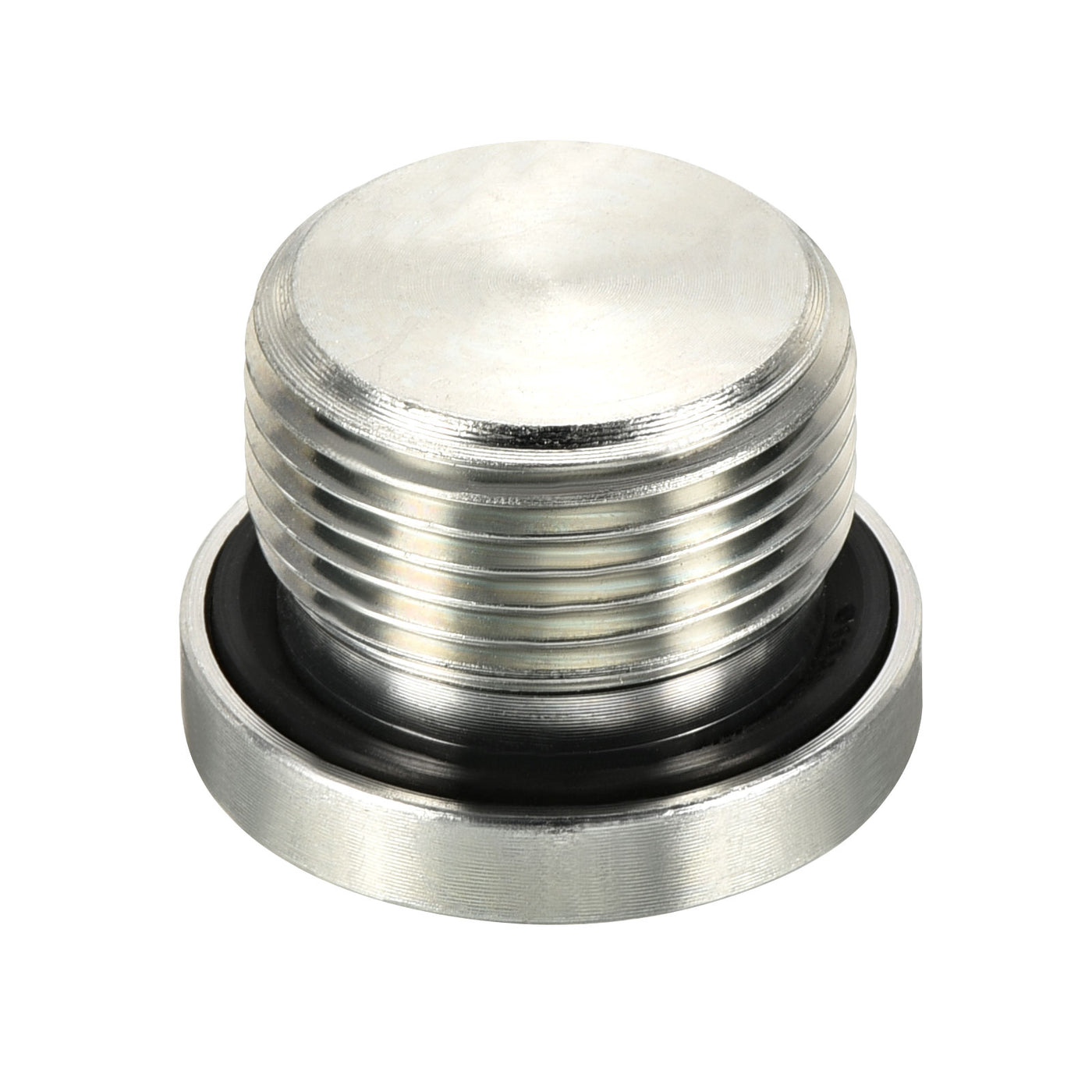 M22*1.5 Hex Head Pipe Fitting Plug, 2 Pack Male Thread 45# Steel Plug | Harfington