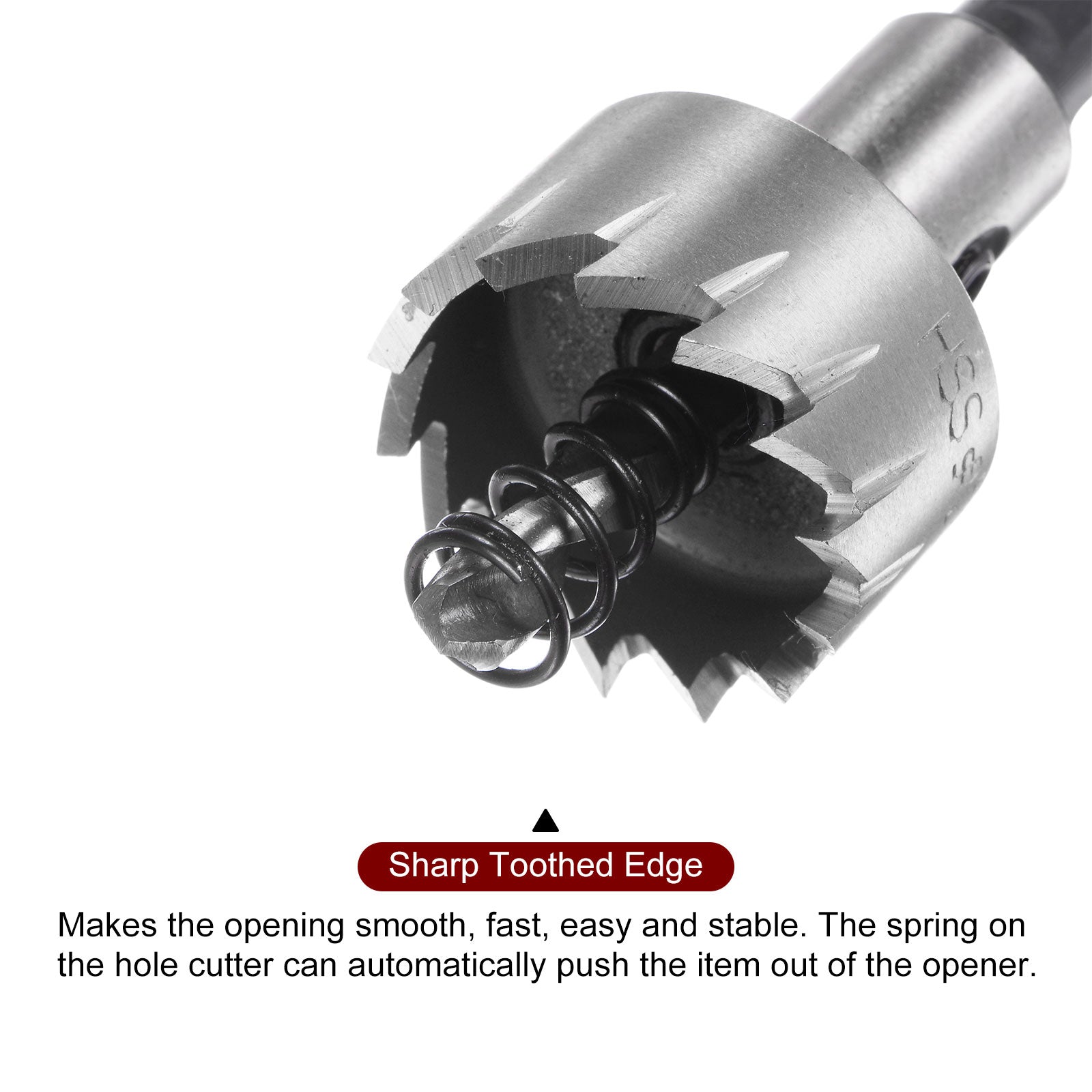 5pcs 16mm 20mm 22mm 25mm 32mm High Speed Steel (HSS) Hole Saws Cutters ...