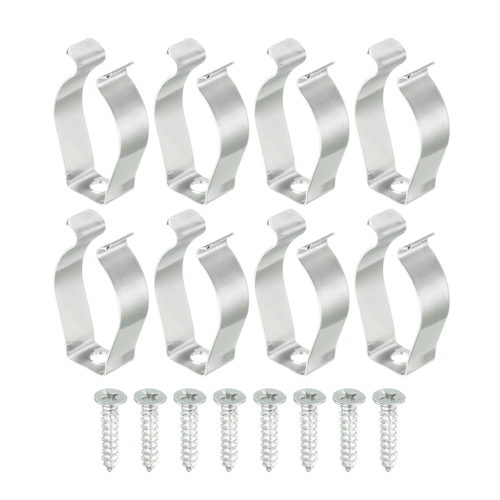 T8 Clips Bracket Hanger Fluorescent Tube Light Fixture Holder U Shape ...