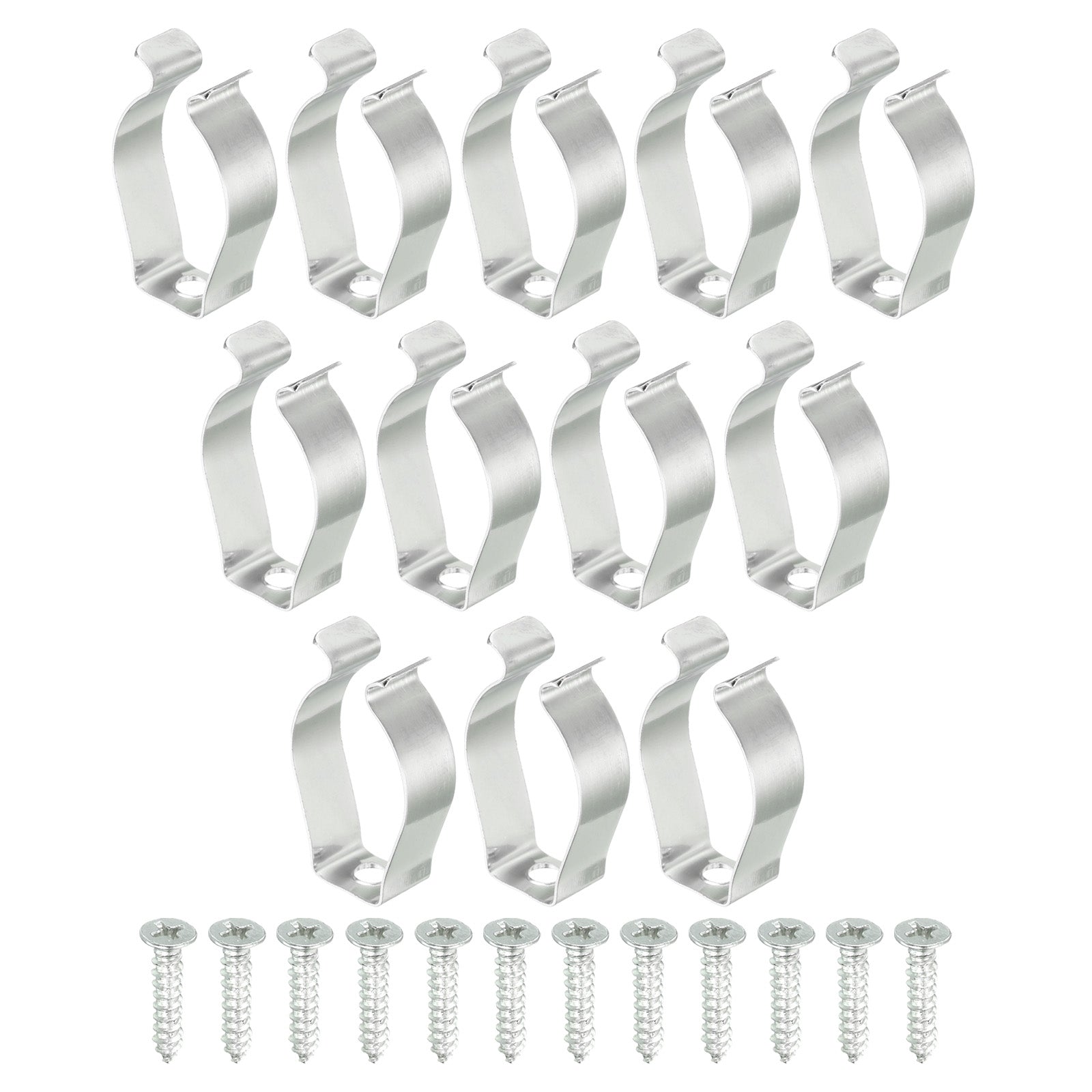 T8 Clips Bracket Hanger Fluorescent Tube Light Fixture Holder U Shape ...