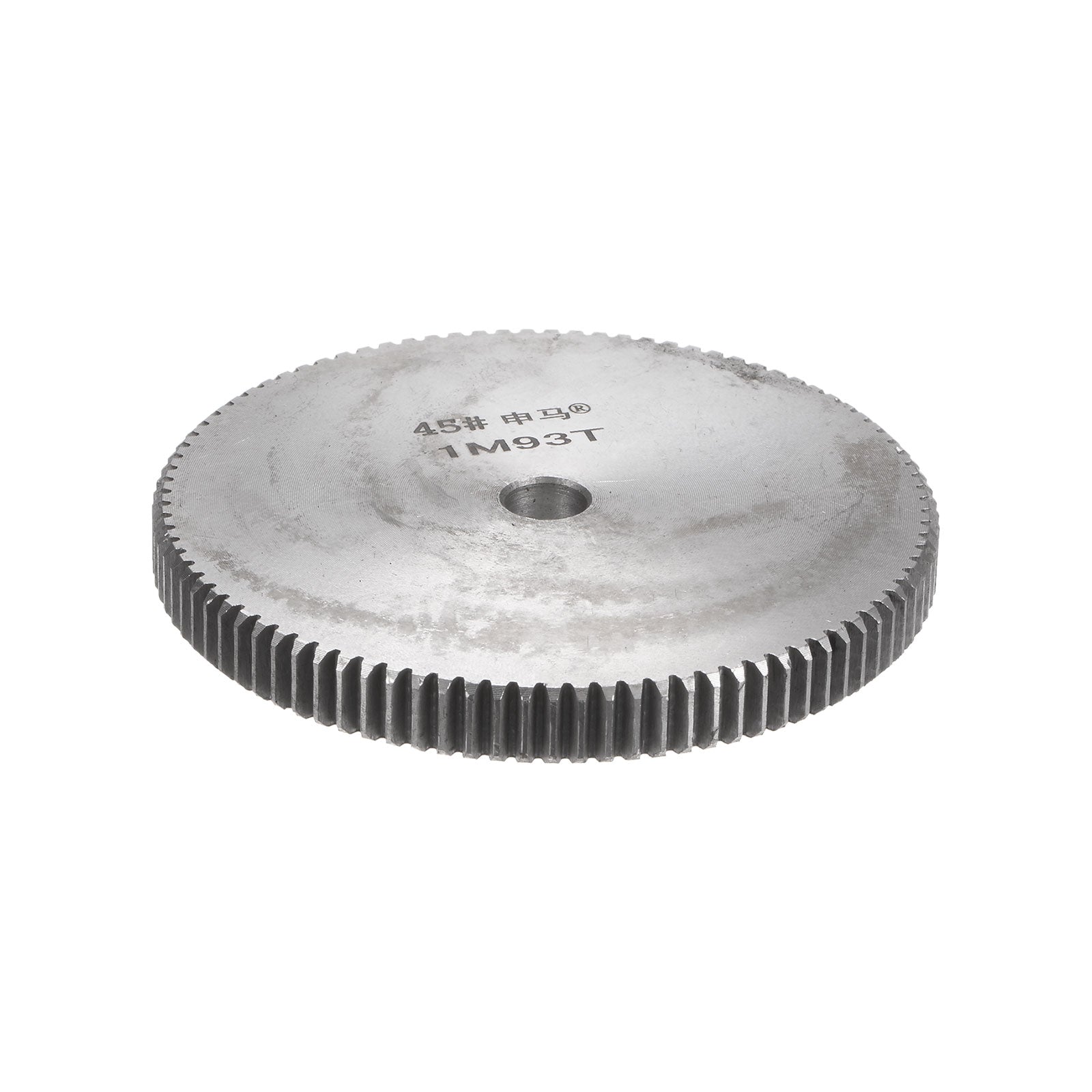 Straight Spur Gear 10mm Inner Diameter 93T 1 Module 45# Steel Motor ...