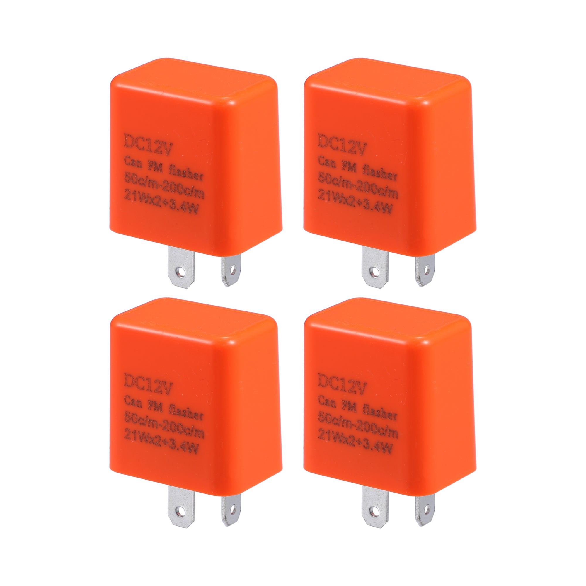 4pcs 12V Speed Adjustable 2 Pin LED Electronic er Relay for Motorcycle ...