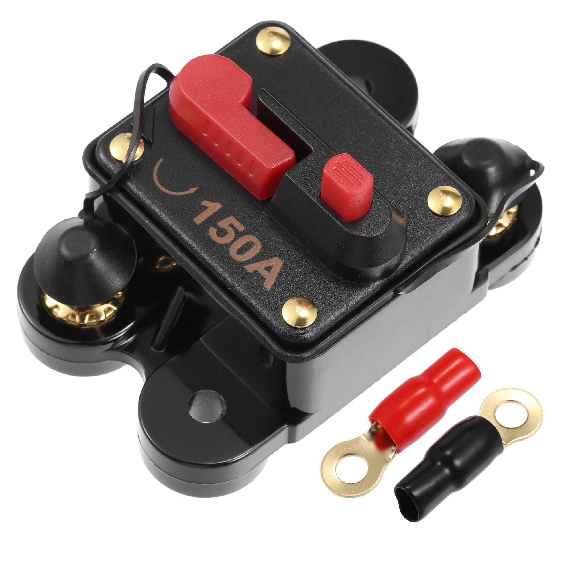 1 Set 150A Car Circuit Breaker with Manual Reset Waterproof Car Audio ...