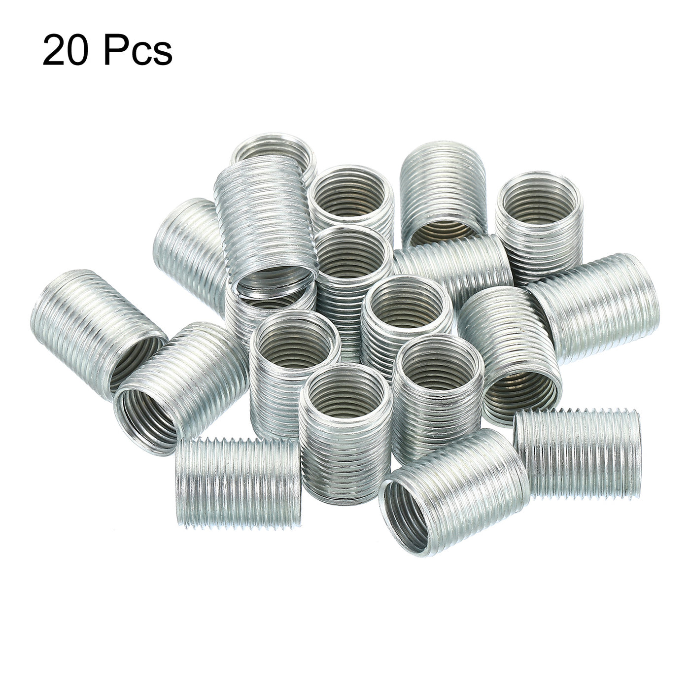 20pcs M12 to M10 Thread Adapters Sleeve Reducing Nut 15mm Screw Pipe ...