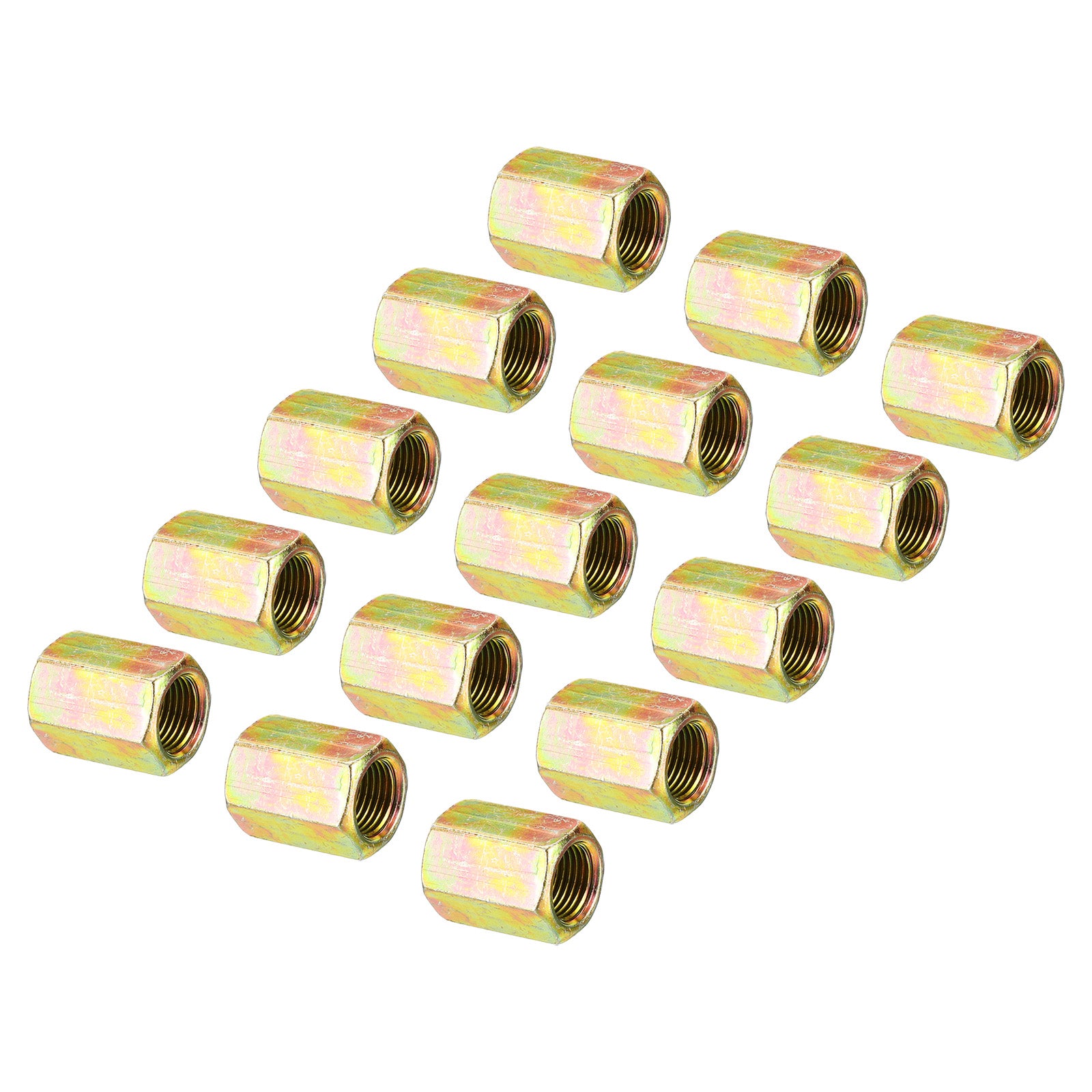 1/8IP Hex Coupling Nut, 15 Pack Female Thread Connector 20mm Hexagonal ...