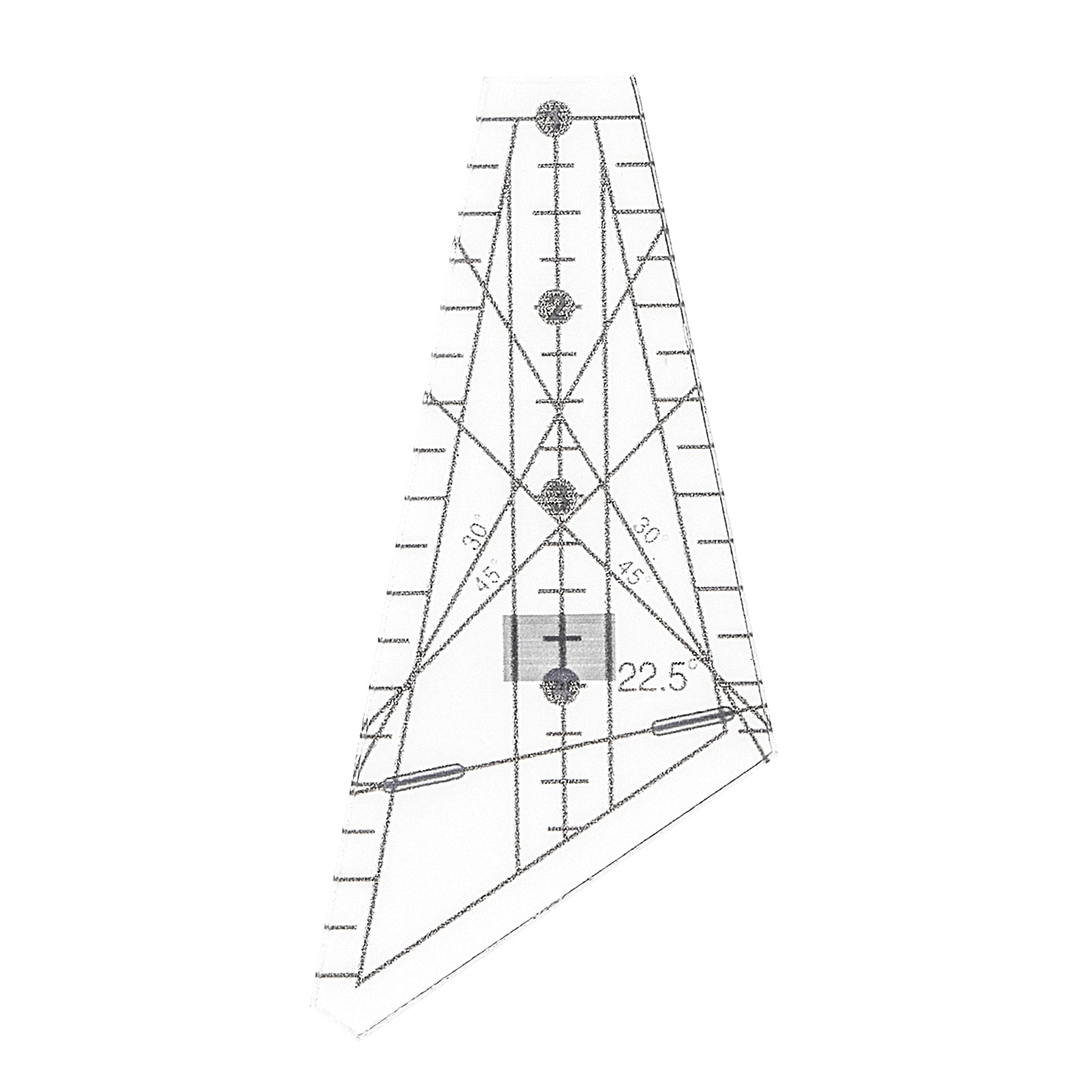Art Ruler Squedge Acrylic Quilting Ruler Sewing Tool | Harfington