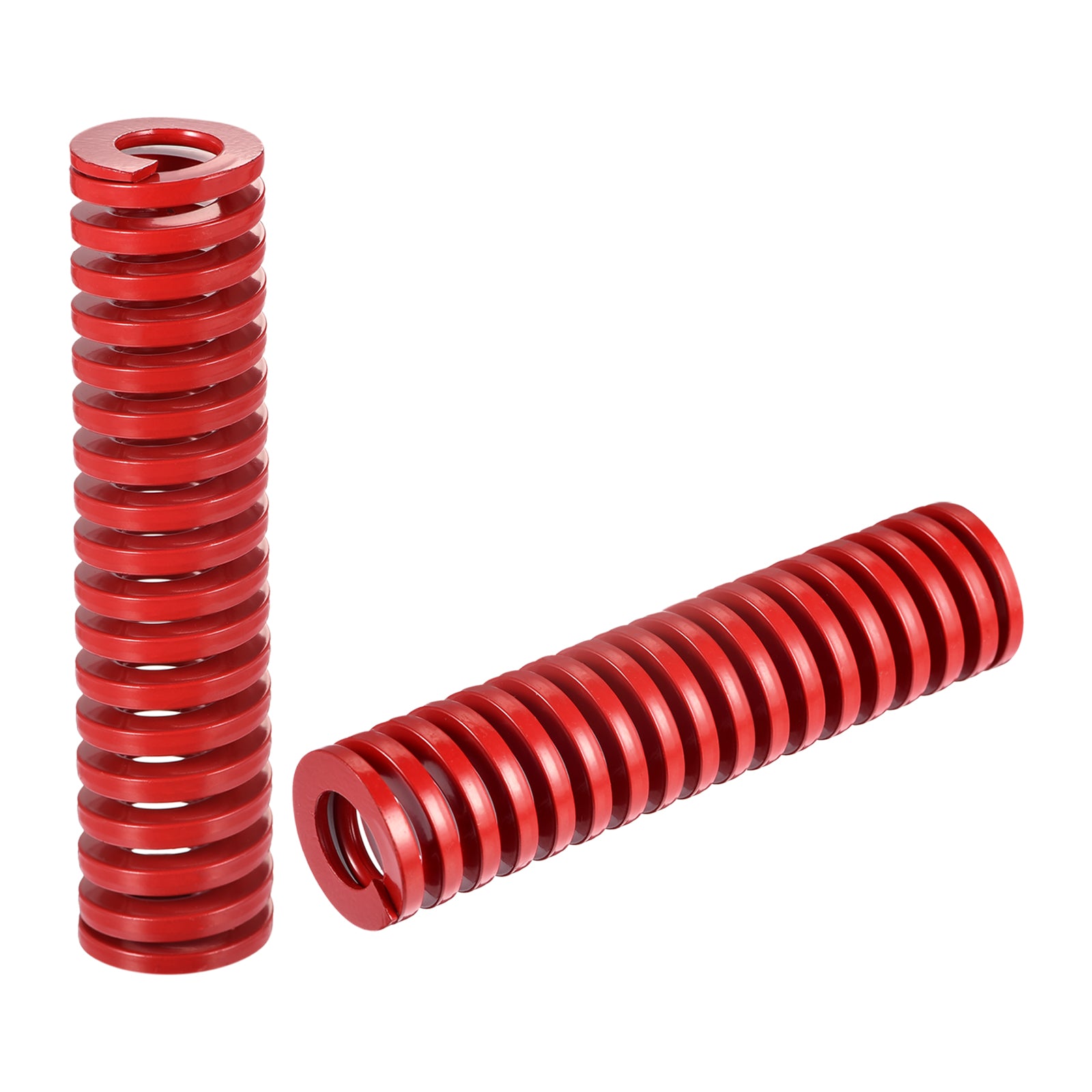 Uxcell Die Spring, 2pcs 25mm OD 100mm Long Spiral Stamping Medium Load ...