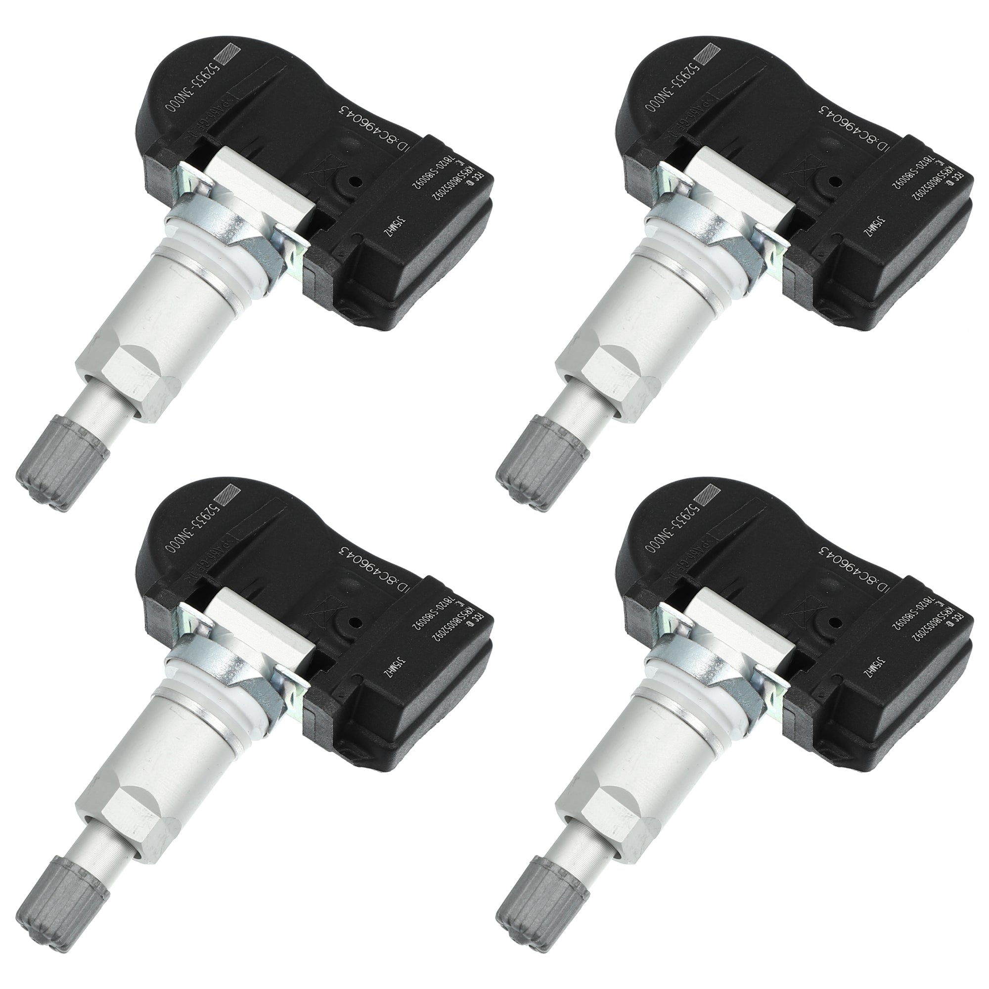 4pcs 529333N000 Tire Pressure Monitoring System Sensor TPMS Sensor ...