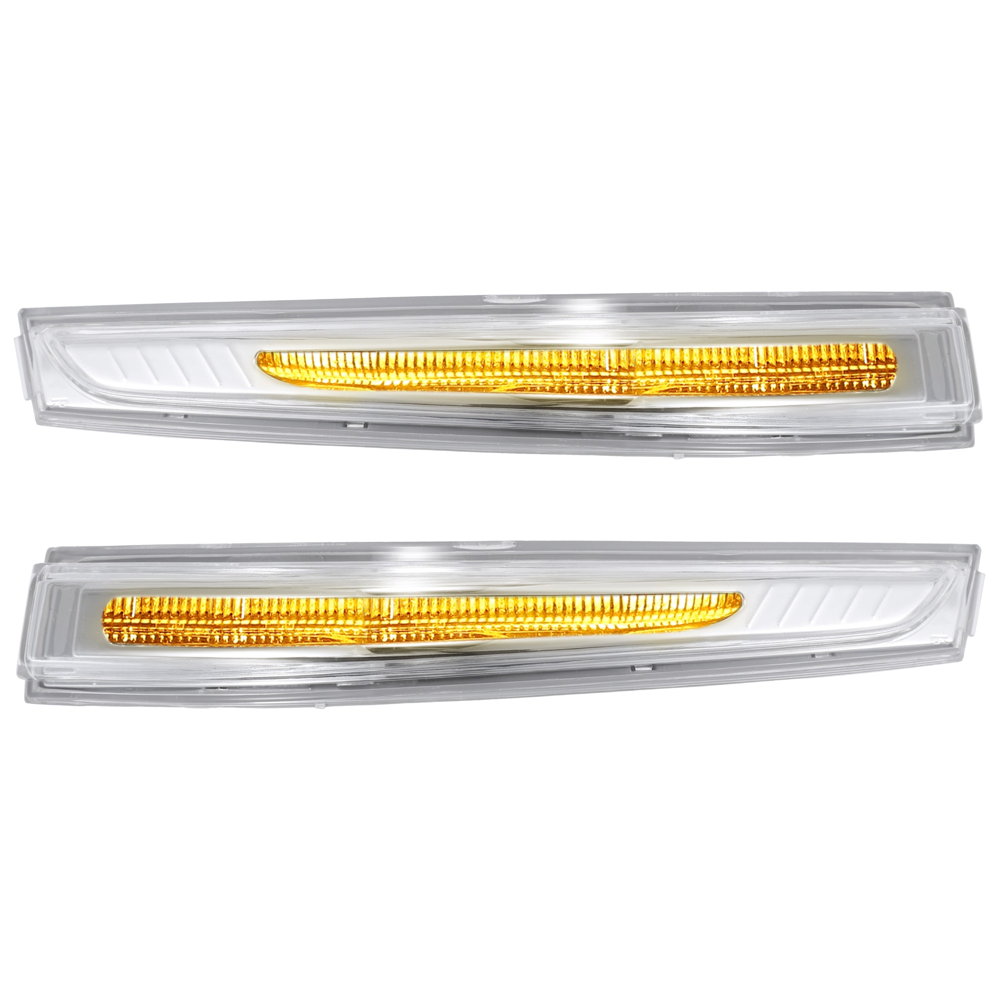 1 Pair Car LED Front Left Right Side Mirror Turn Signal Light No.87613 ...