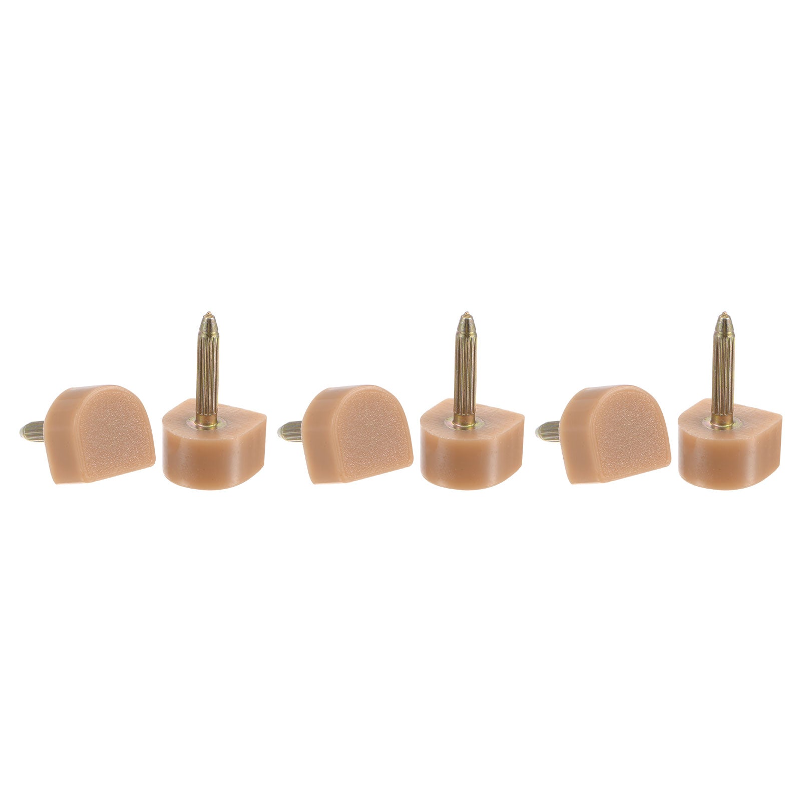 3 Pairs TPU High Heel Tips 2.4mm Pin, 10x10mm U-Shape Shoe Repair Caps ...
