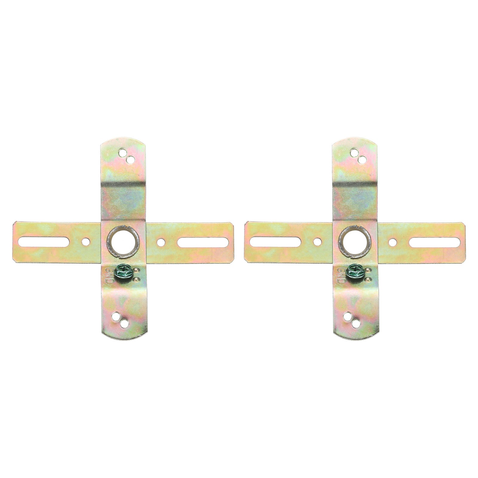 4" Light Crossbar, 2 Pack Carbon Steel Cross-Shaped Mounting Bracket ...