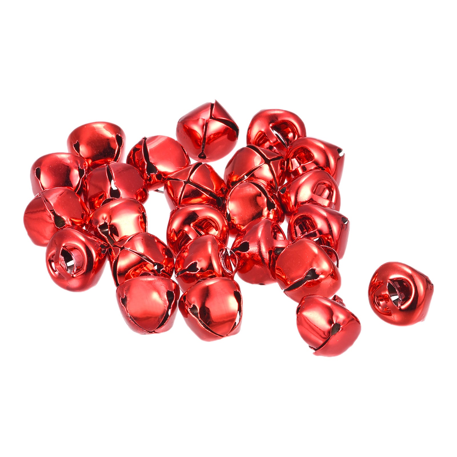 Uxcell Jingle Bells, 12mm 120pcs Small Bells for Crafts DIY Christmas ...