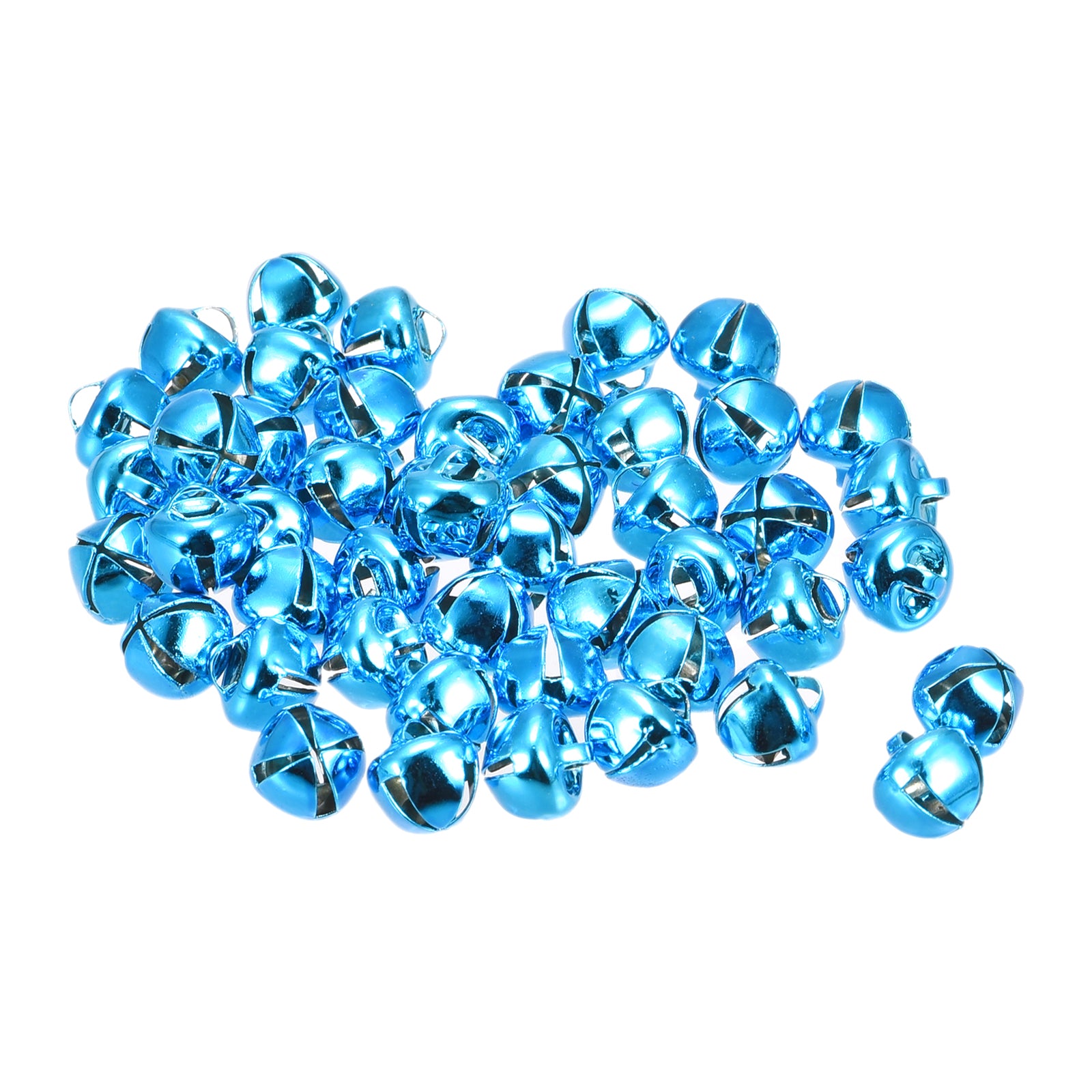 Uxcell Jingle Bells, 8mm 120pcs Small Bells for Crafts DIY Christmas ...