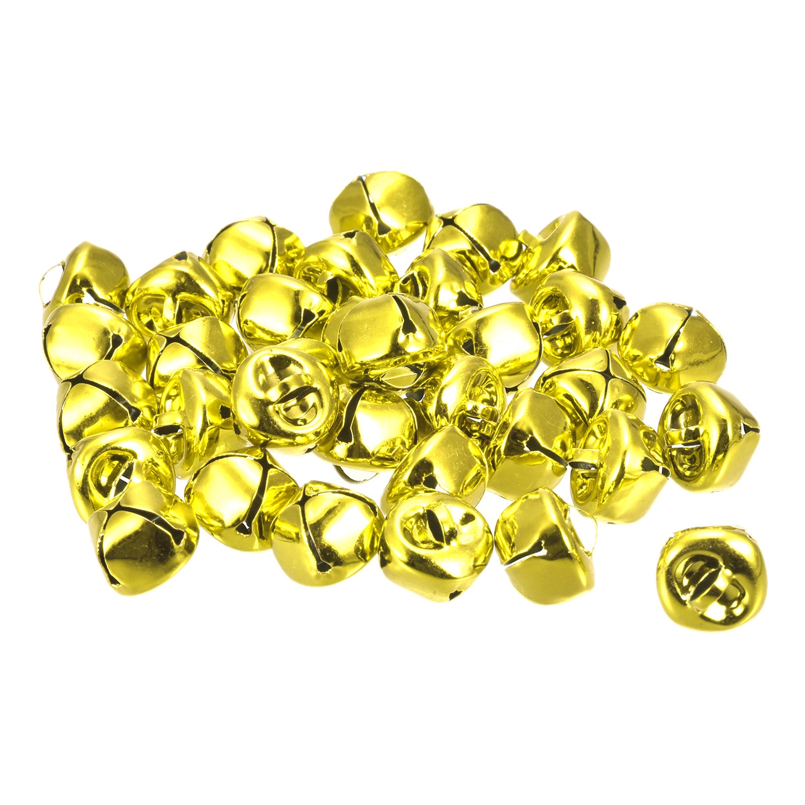 Uxcell Jingle Bells, 15mm 120pcs Small Bells for Crafts DIY Christmas ...