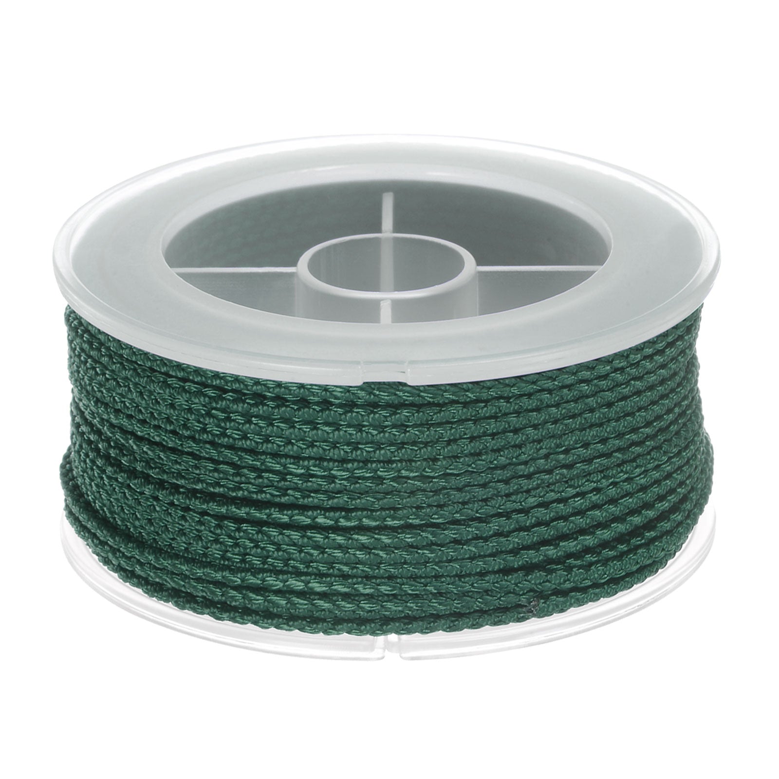 Nylon Thread Twine Beading Cord 1.6mm Braided String 16M/52 Feet, Dark ...