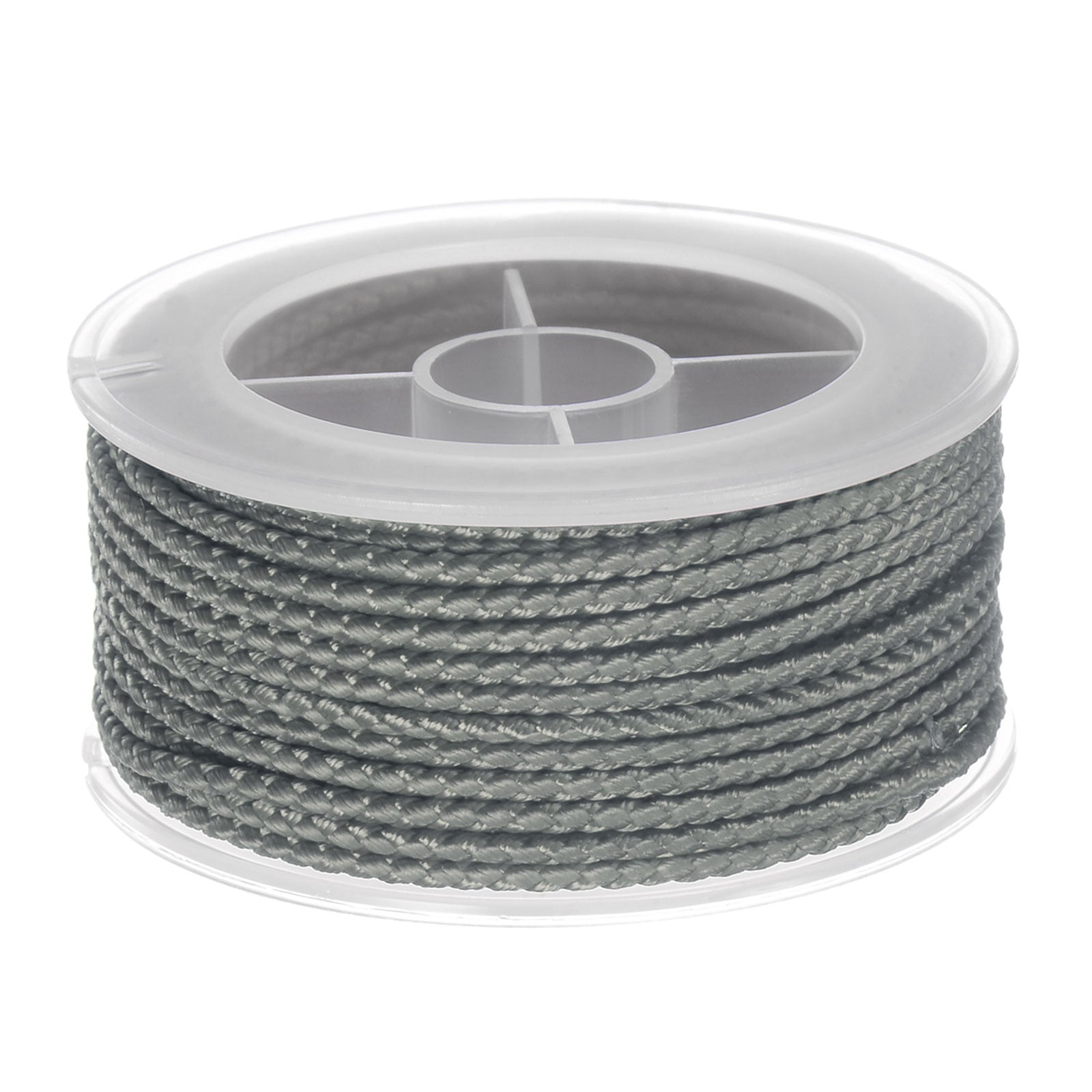 Nylon Thread Twine Beading Cord 2mm Braided String 11M/36 Feet, Grey ...