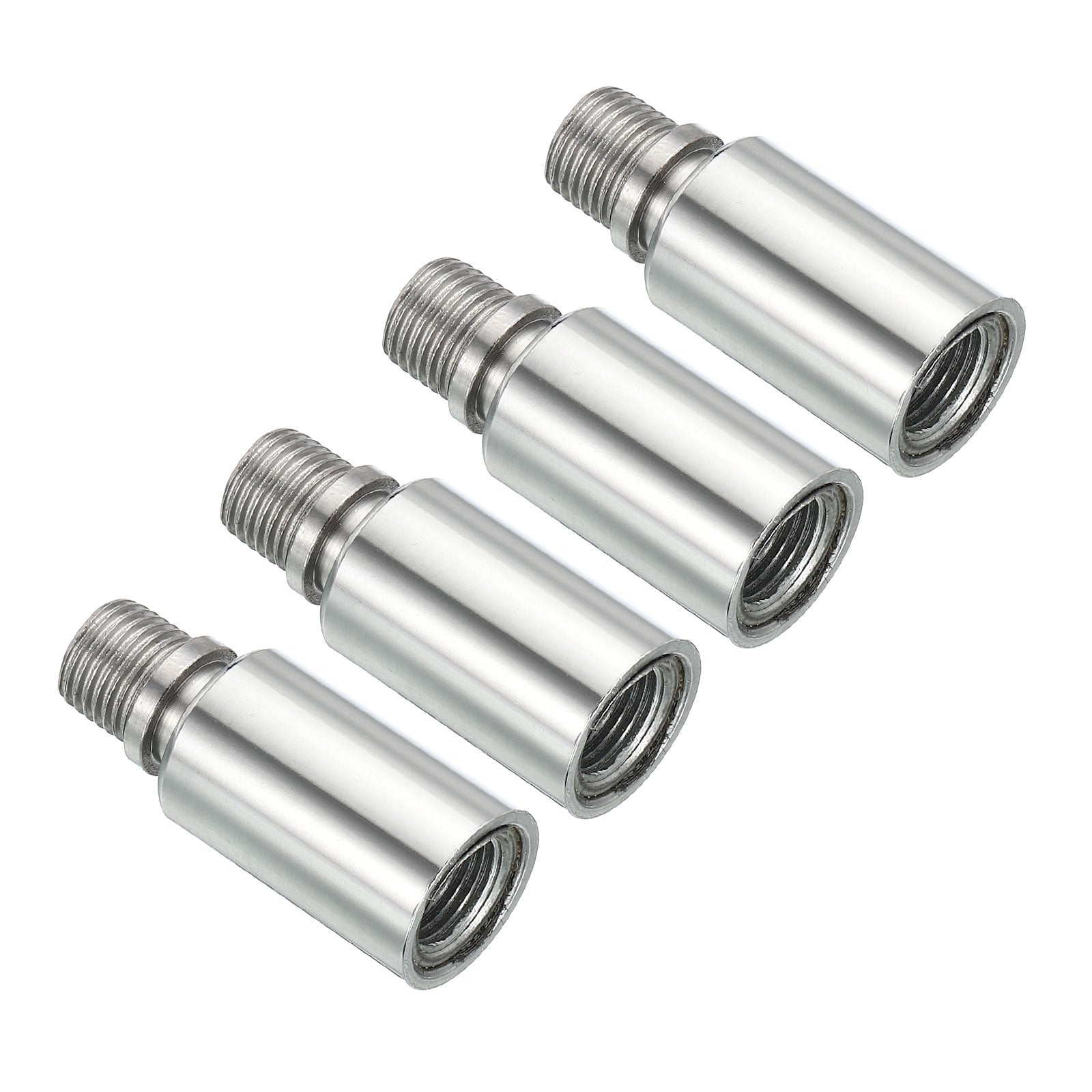 360 Degree Sloped Ceiling Light Adapter, 4 Pack M10 Thread Chrome ...