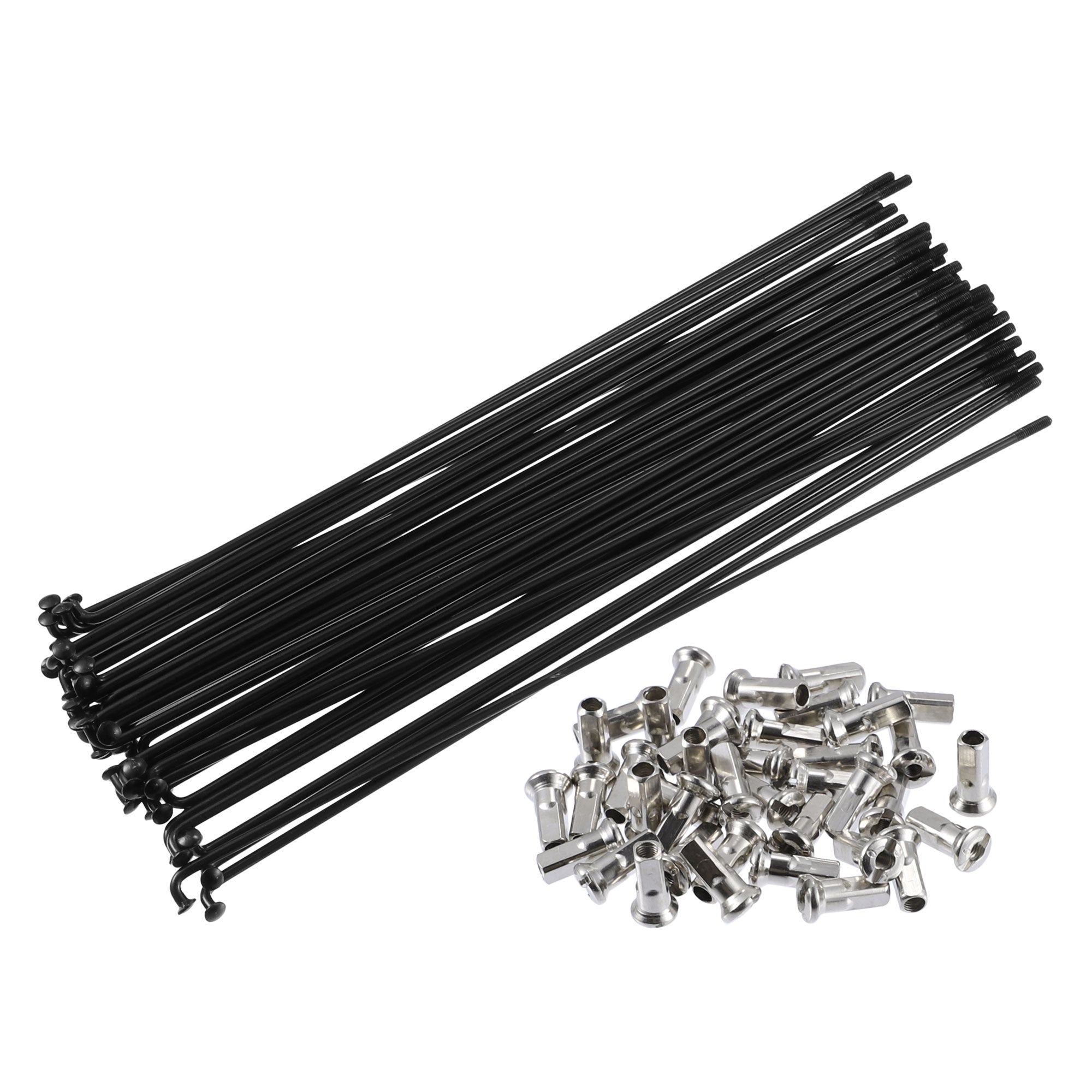 40pcs Bicycle Carbon Steel Spokes 12G Bike Spoke 219mm Length with ...