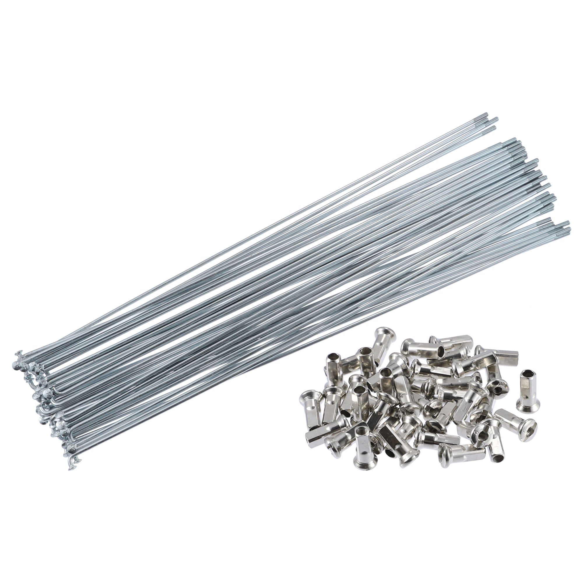 40pcs Bicycle Carbon Steel Spokes 12G Bike Spoke 306mm Length with ...