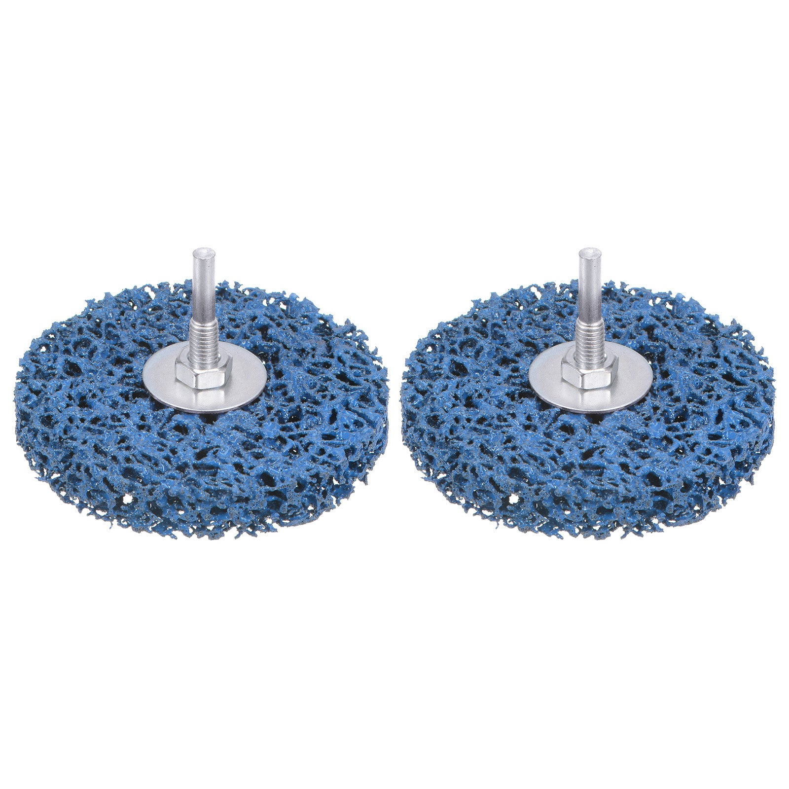 2pcs Strip Wheel Stripping Wheels 4"x1/2"x1/4" Shaft for Angle Grinder ...