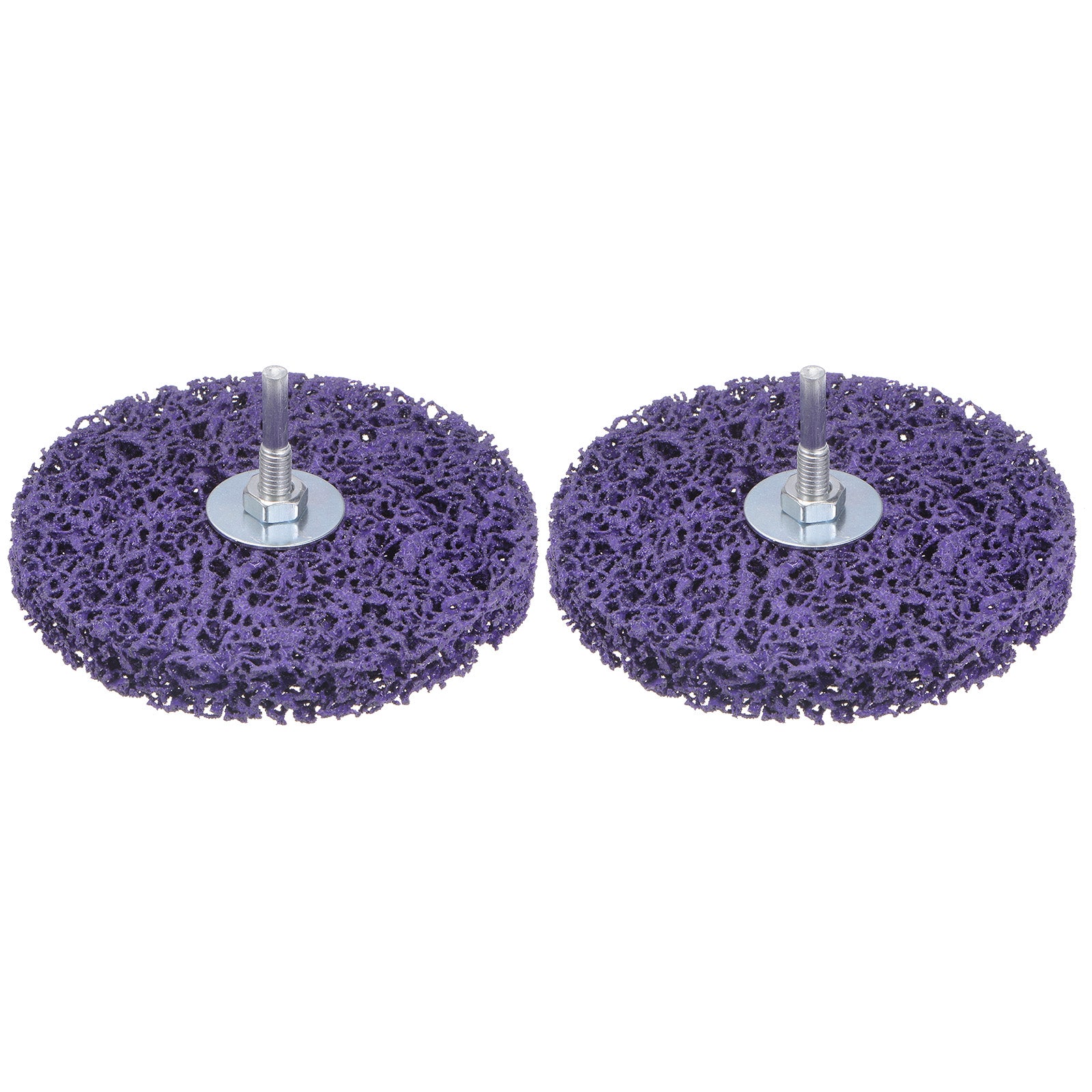 2pcs Strip Wheel Stripping Wheels 5"x1/2"x1/4" Shaft for Angle Grinder ...