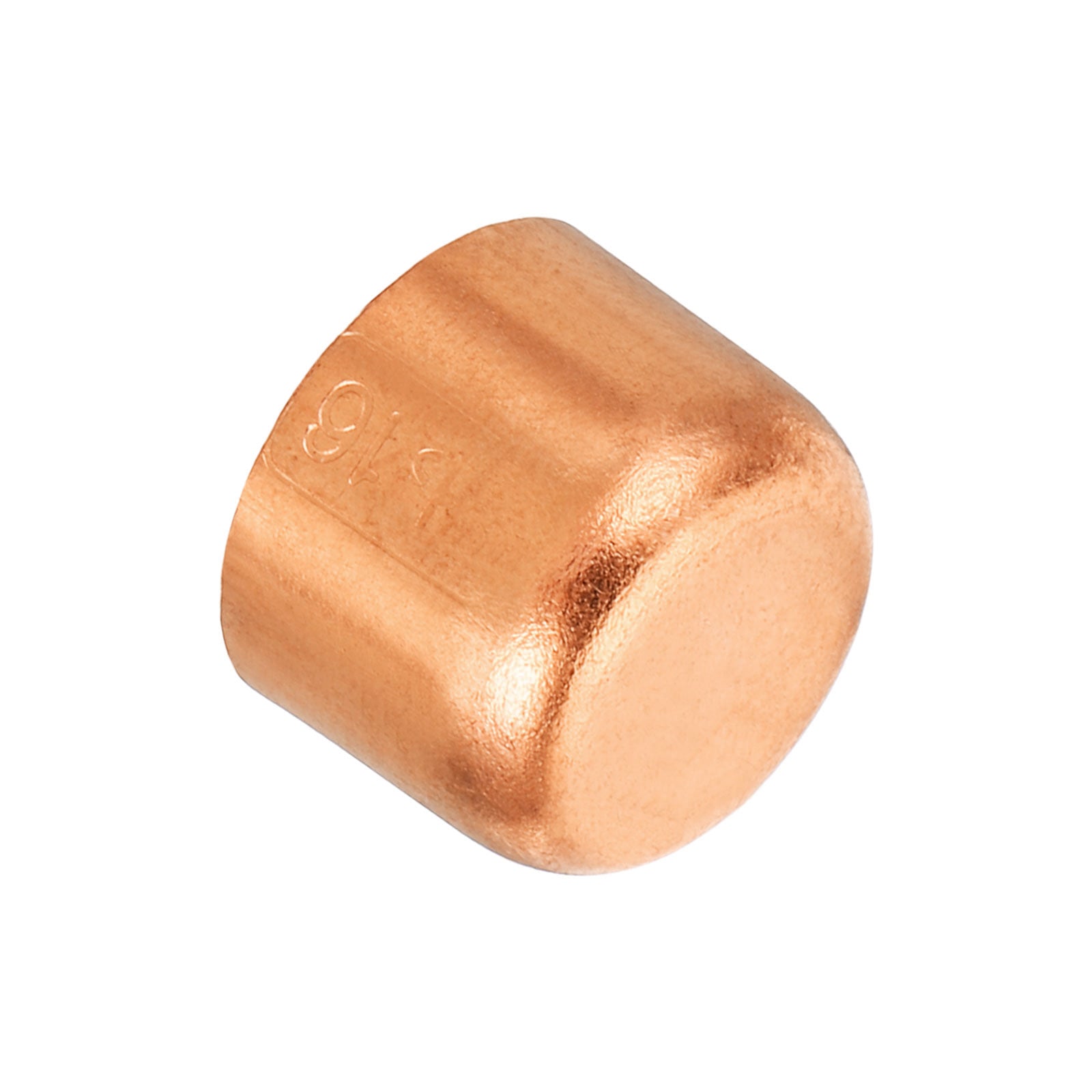 5/8 Inch ID Copper Pipe End Cap, Copper Fitting Cap Sweat Plug Solder ...
