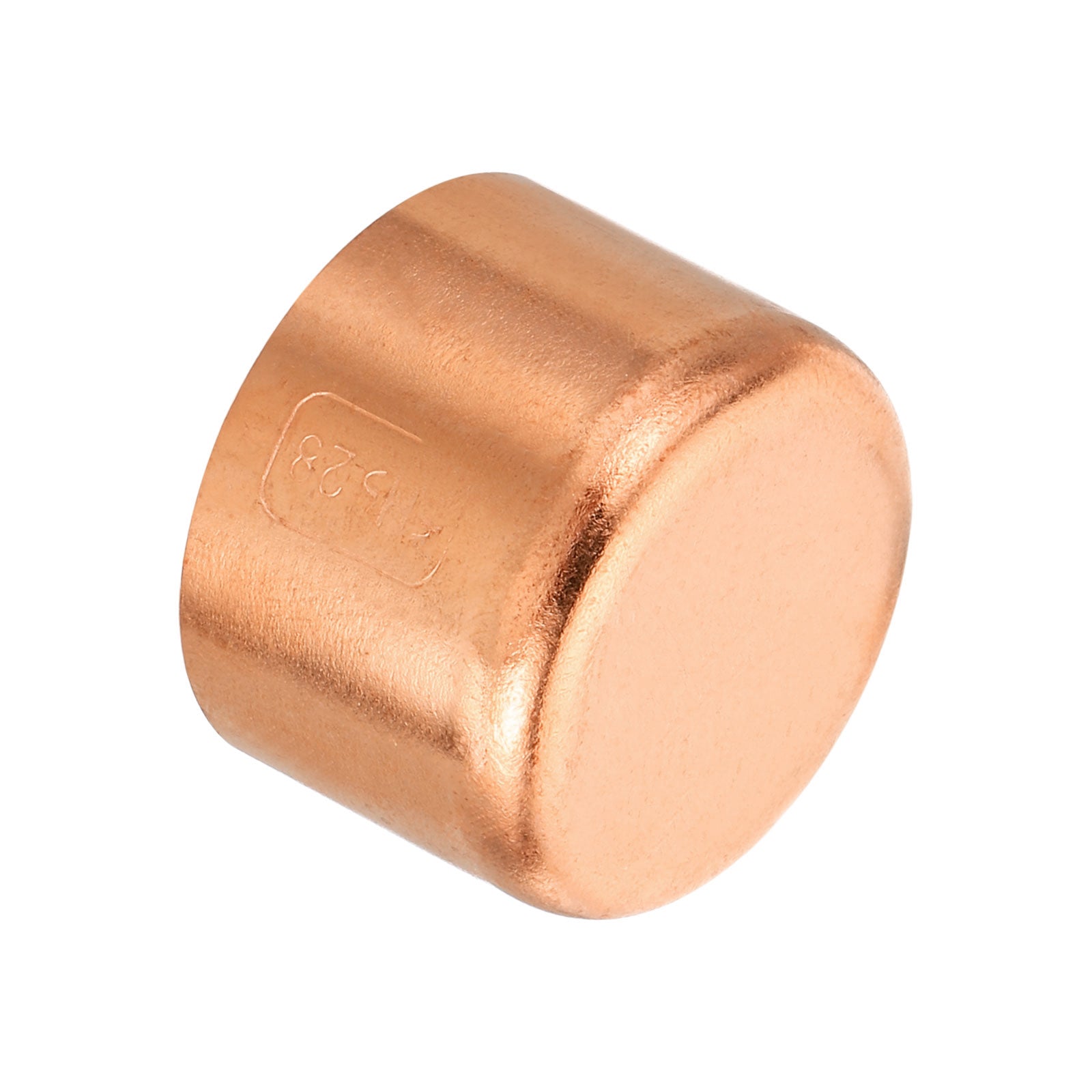 28.1mm(1.11") ID Copper Pipe End Cap, Copper Fitting Cap Sweat Plug ...