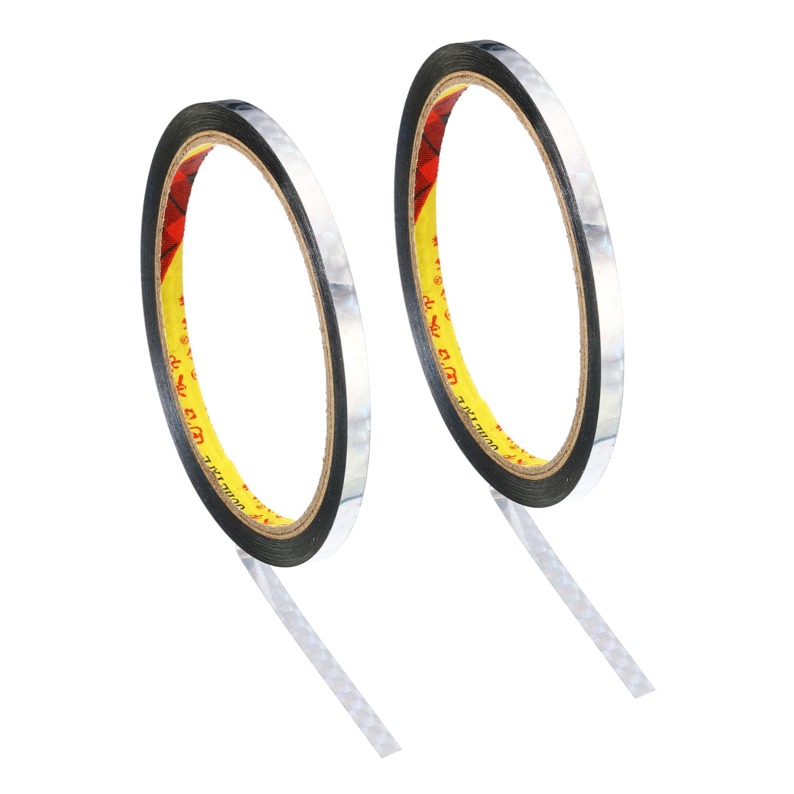 2pcs 5mmx30m Prism Tape Holographic Reflective Adhesive Craft Wrap ...