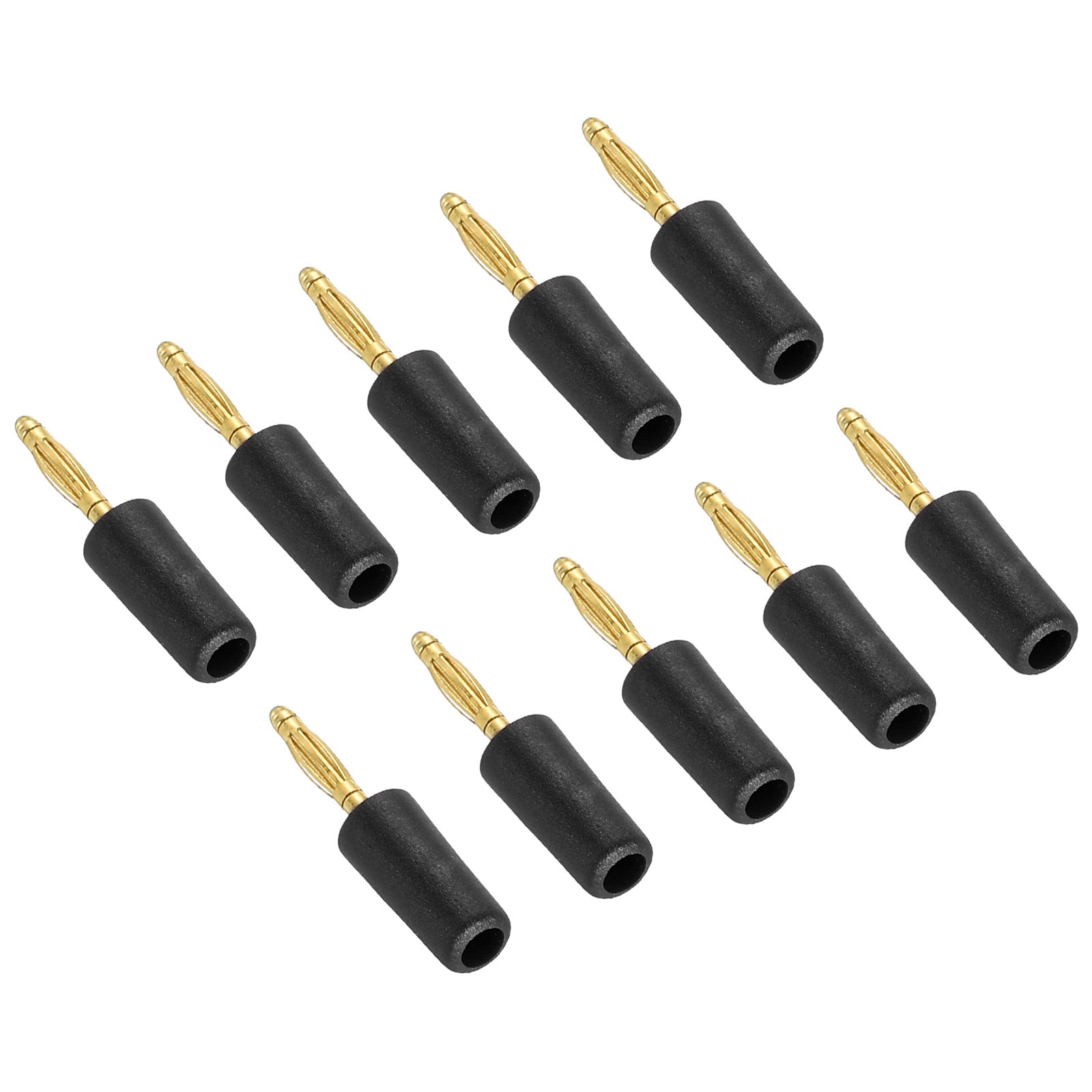 10Pcs Banana Plugs Connector Speaker Banana Plug Connectors 2mm Copper ...