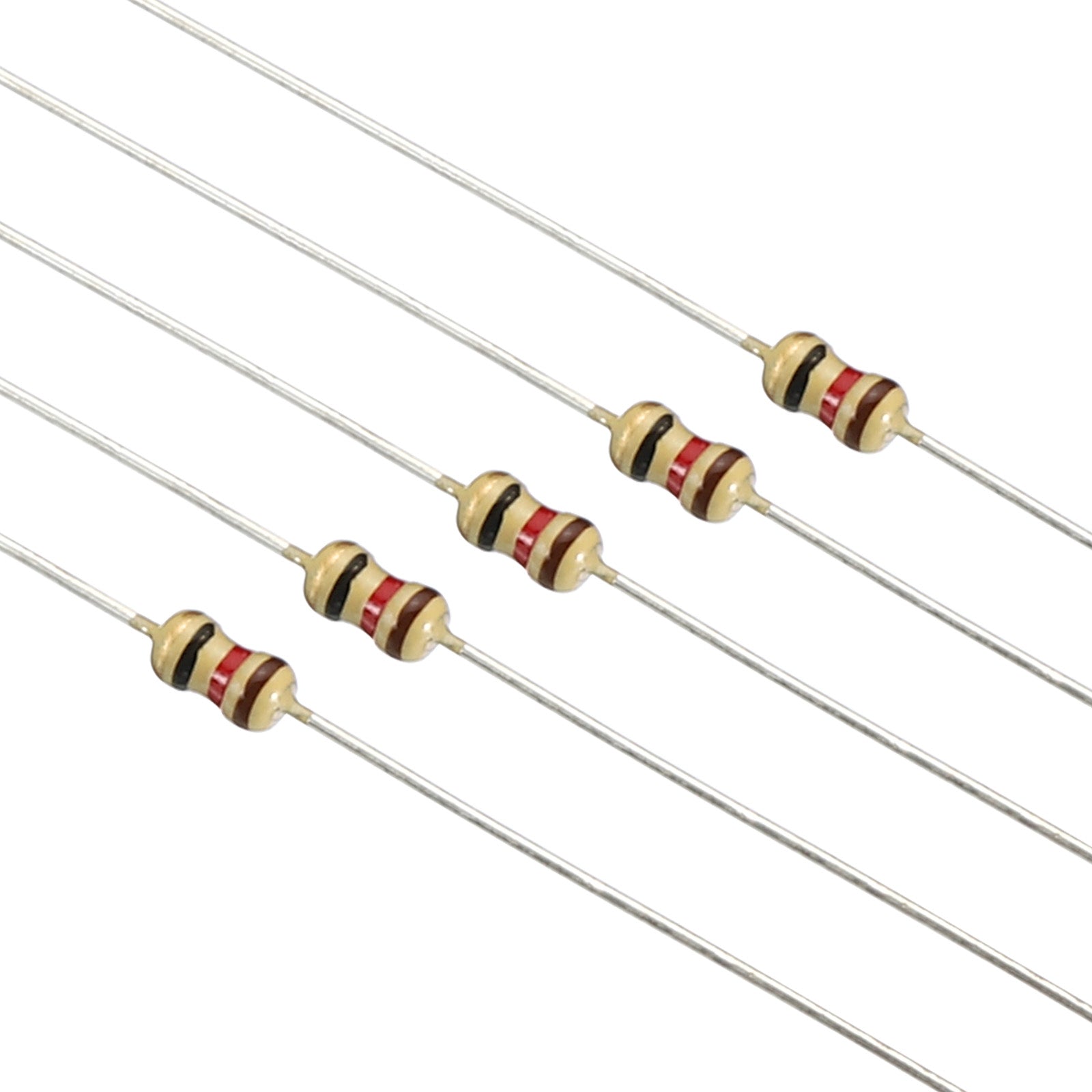 1/8W Resistors Kit, 2425 Pack 97 Values Carbon Film Resistors ...