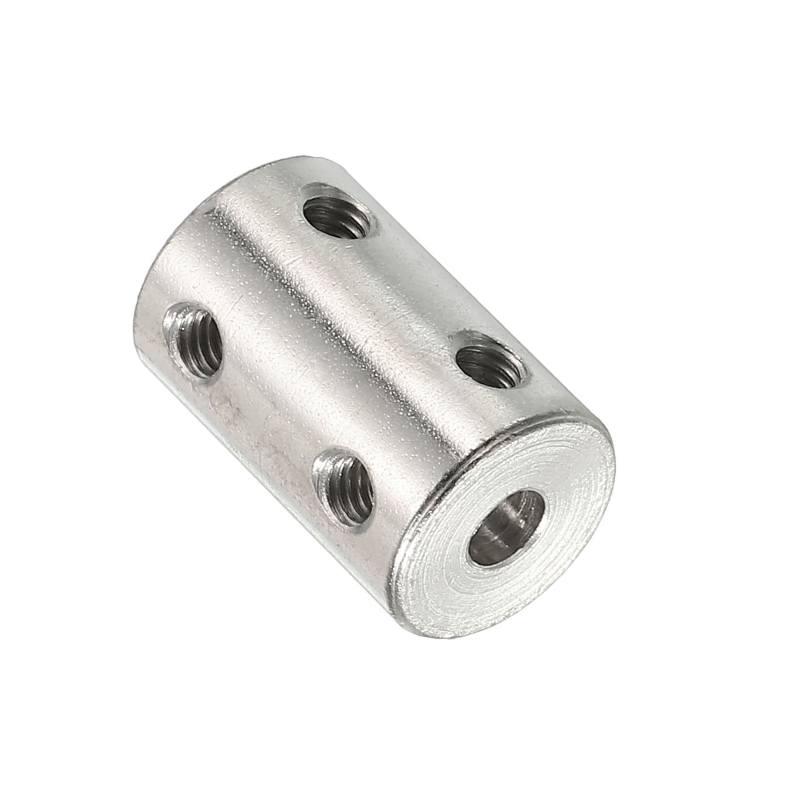 Shaft Coupler L22xD14 4-6mm Stainless Steel W Screw Silver 4Pack ...