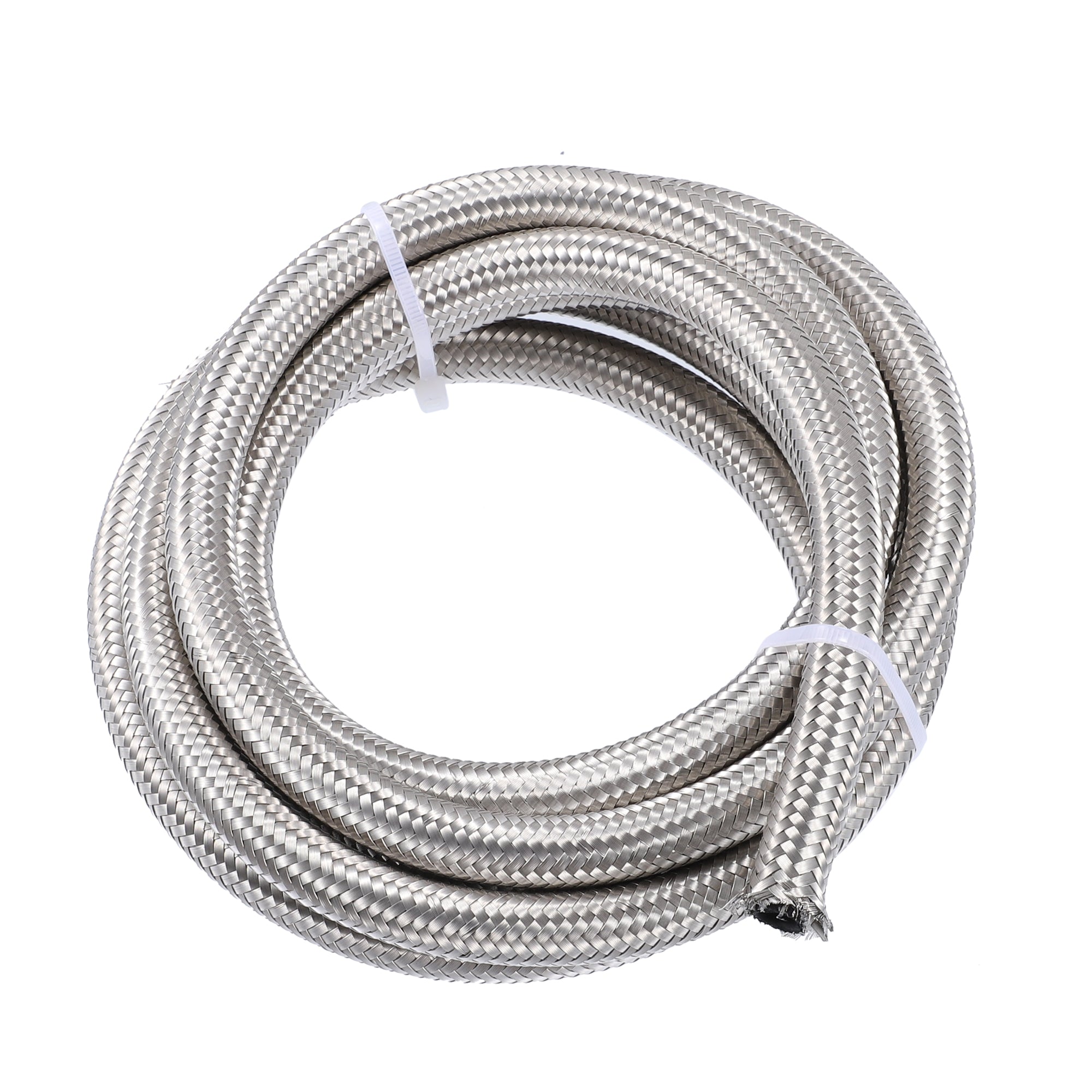 8ft 6AN Fuel Hose AN6 Universal Car Braided Stainless Steel CPE Oil ...