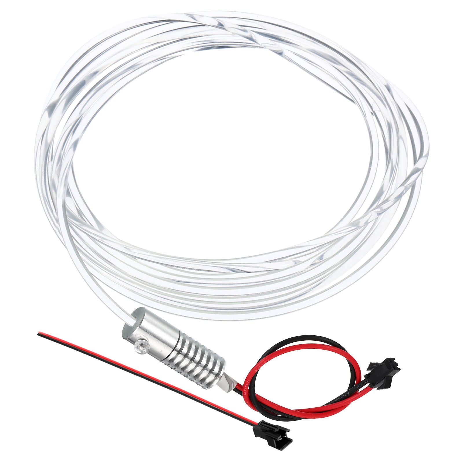 3mm 3.0m PMMA Side Glow Fiber Optic Cable Kit, with LED Aluminum ...